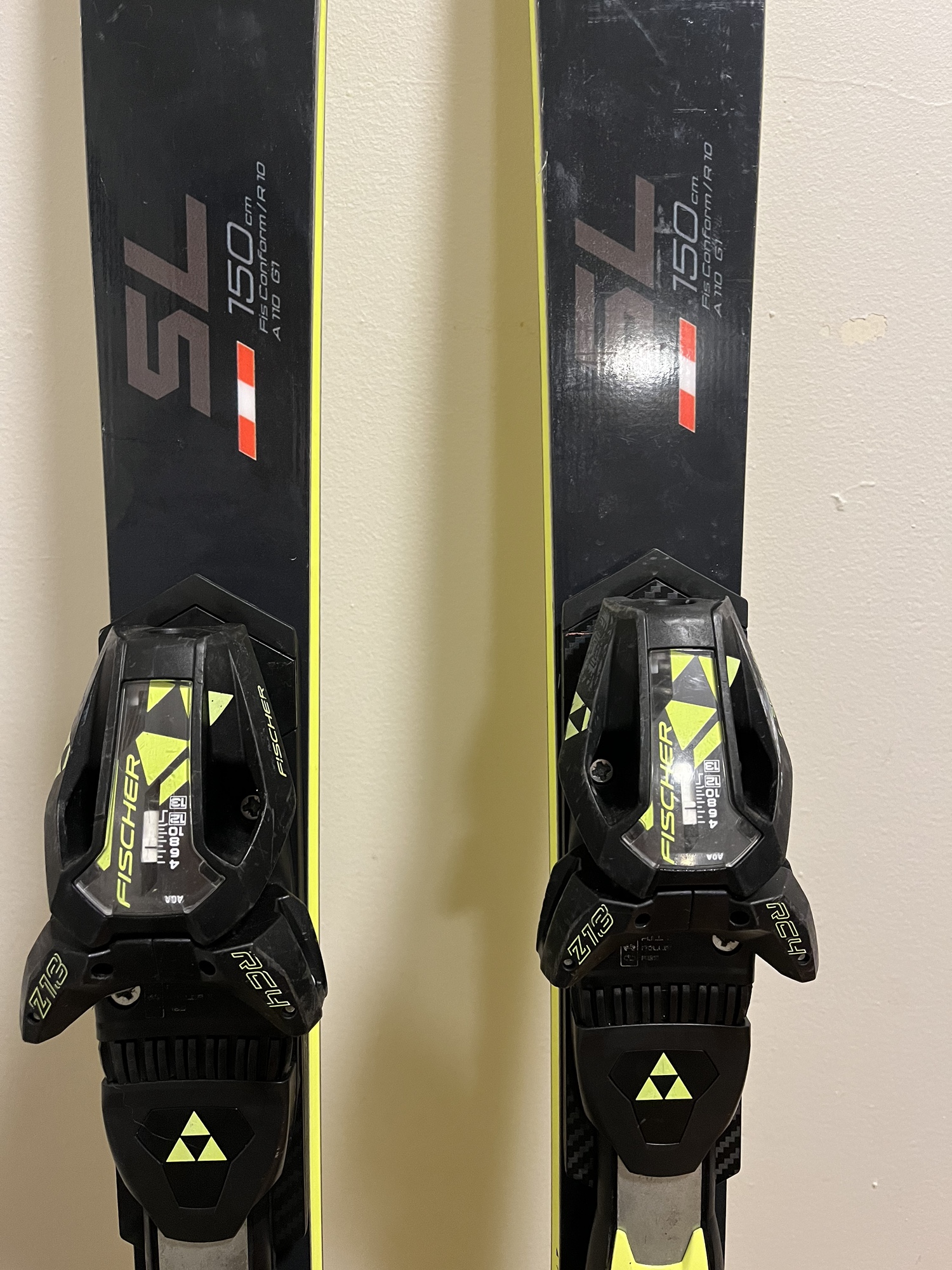 Unisex 2021 Racing With Bindings Max Din 13 RC4 World Cup SL Skis | SidelineSwap