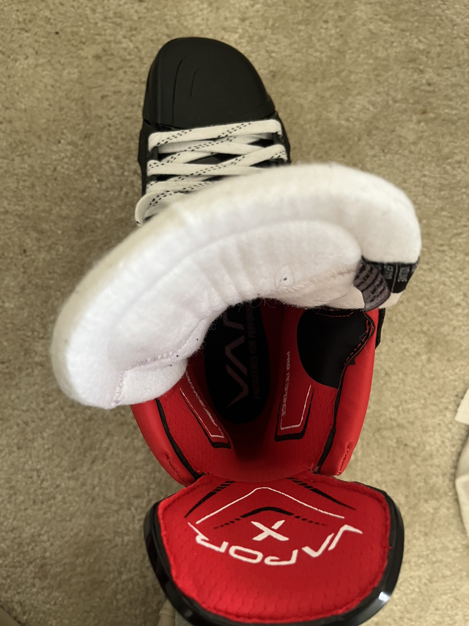 Perfectly New Bauer Vapor 3x Pro 8.5 W Upgraded Steel + Waxed Laces ...