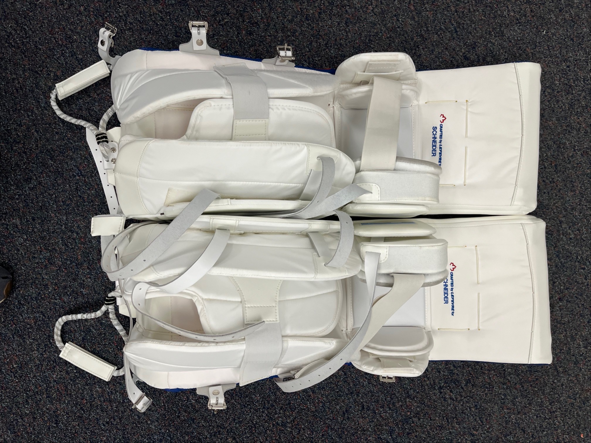 New True L87 Pro 34+1" Pro Stock Goalie Leg Pads Cory Schneider, New ...