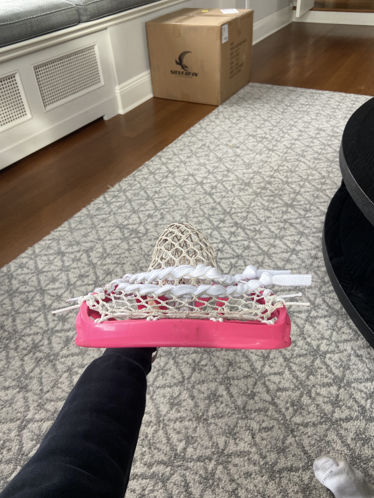 Barely Used Pink Stallion 1k SUMMERADE - Strung W/ White Stringking 5S | SidelineSwap