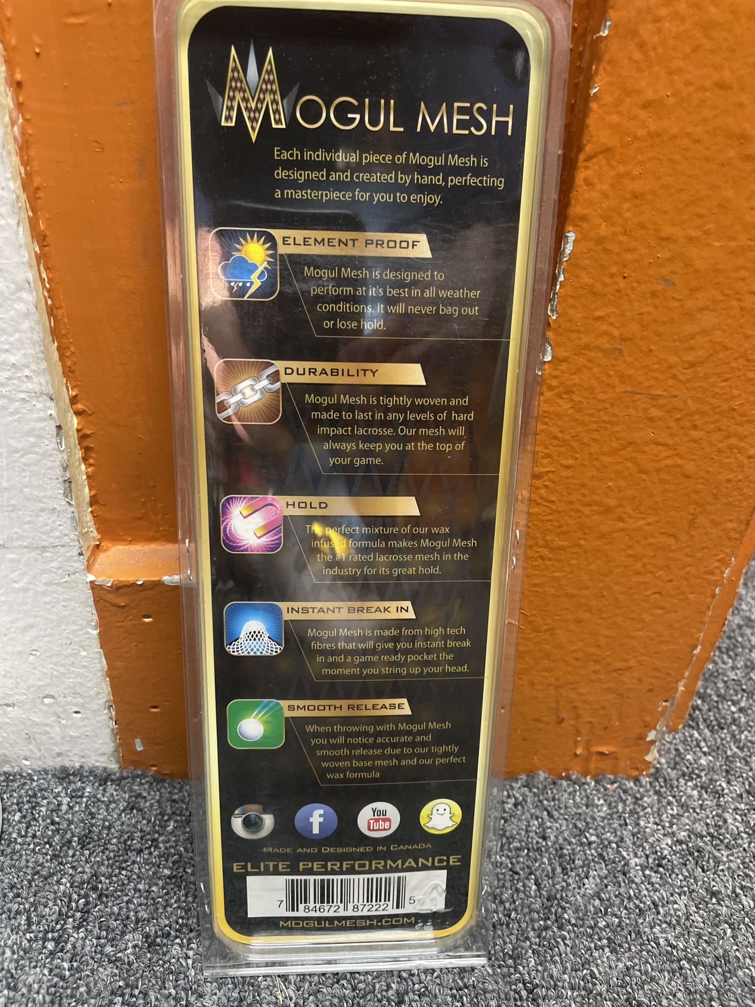 New Mogul Mesh Custom Dyed And Waxed 15mm Soft Mesh, Blue And Green ...