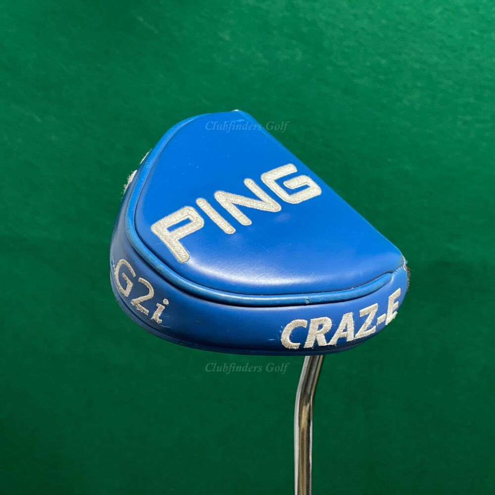 Ping G2i Craz-E Black Dot 35" Heel-Shafted Mallet Putter Golf Club W ...