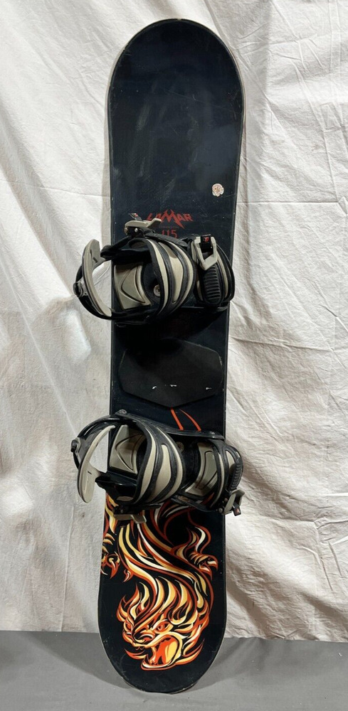 LAMAR Dragon 115cm Twin-Tip All-Mountain Kids Snowboard F2 Rookie ...