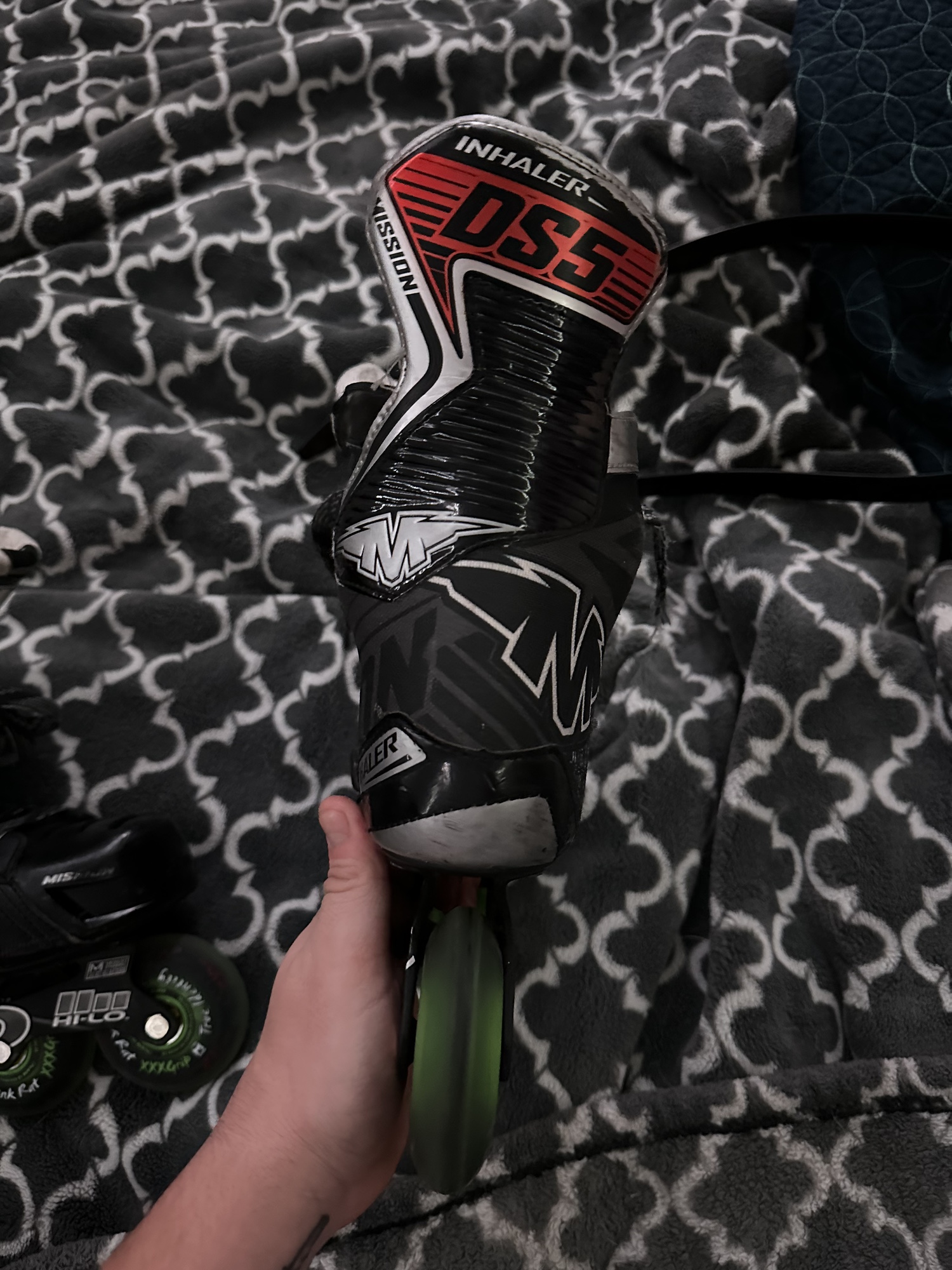 Mission Regular Width Size 7.5 Inhaler DS5 Inline Skates | SidelineSwap