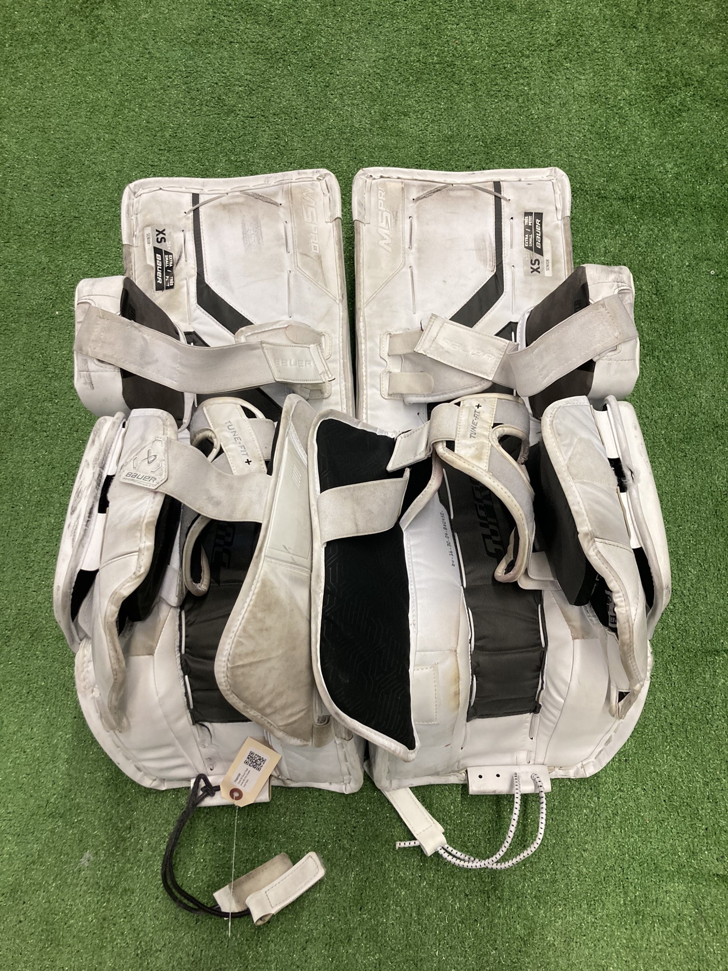 Used XS Bauer Supreme M5 Pro Goalie Leg Pads | SidelineSwap