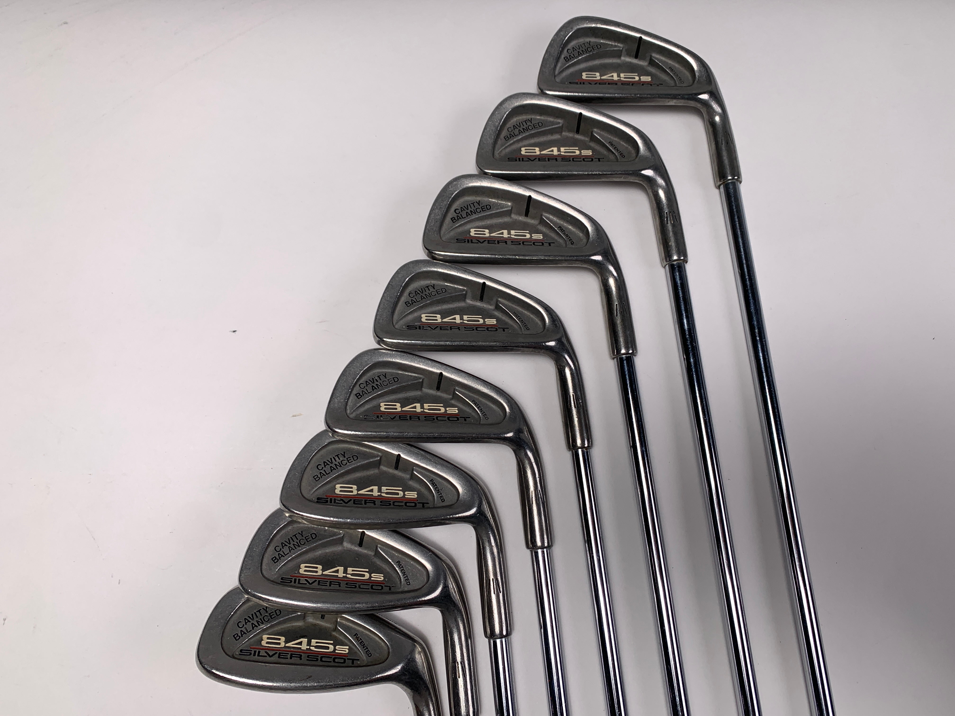 Tommy Armour 845S Silver Scot Iron Set 3-PW Tour Step Regular Steel ...