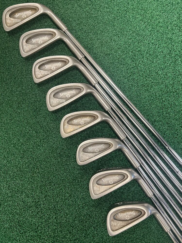 Spalding Pro-Flite Cavity Back Iron Set 3-PW Men's Right Hand Regular ...