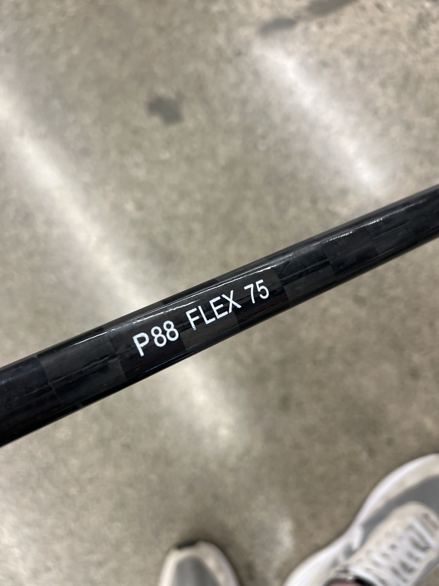 Used Senior HockeyStickMan Pro Blackout Right Hockey Stick P88 Pro ...