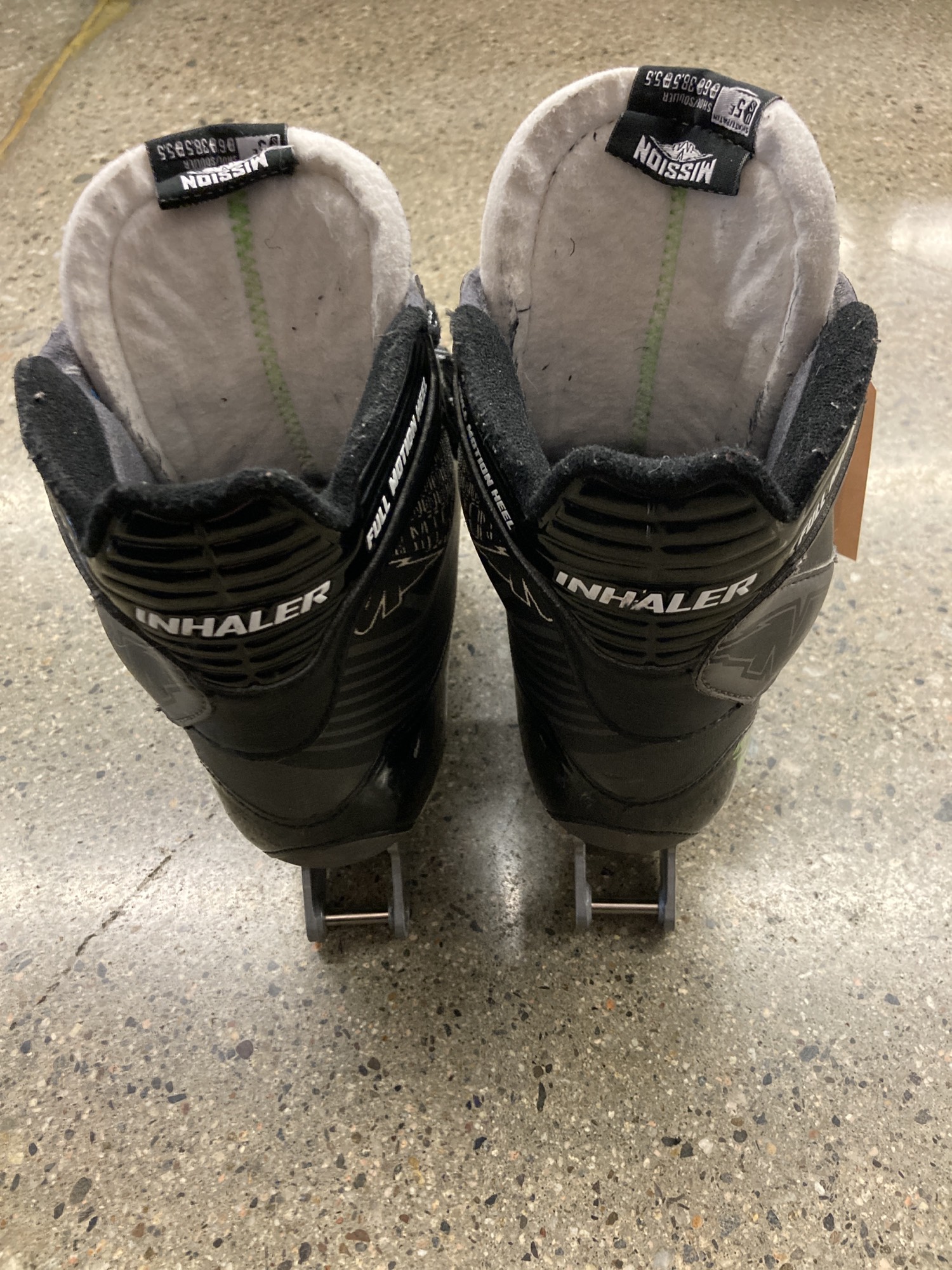 Mission Inhaler DS G5 Size 5E Inline Goalie Skates | SidelineSwap