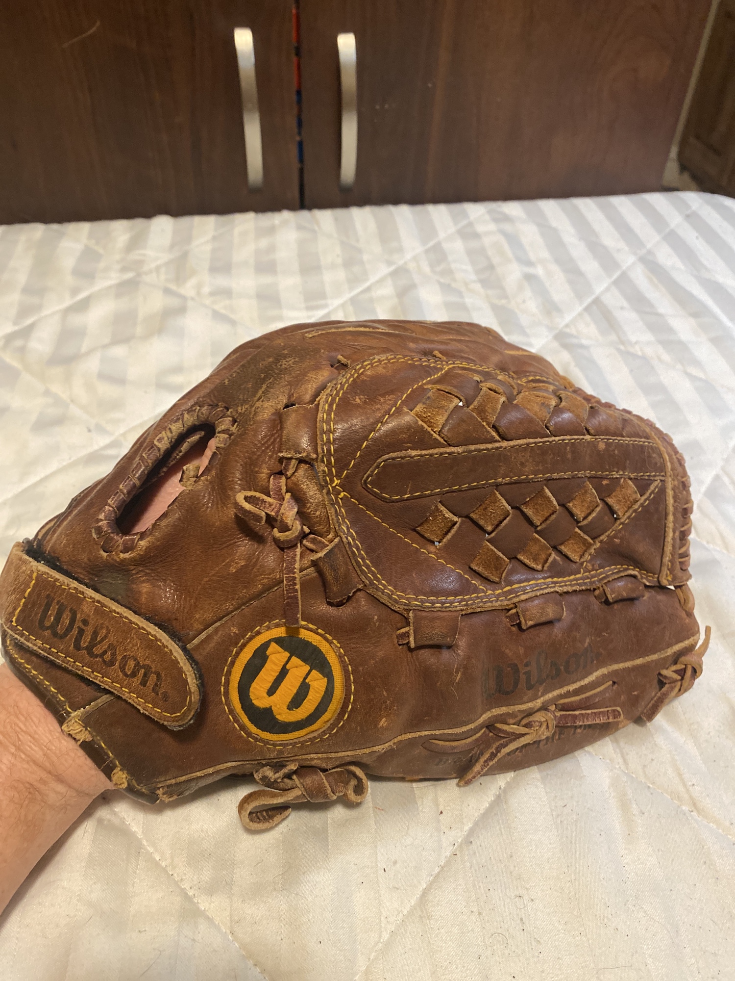Wilson 13” MVP III Series Brown Baseball Glove | SidelineSwap