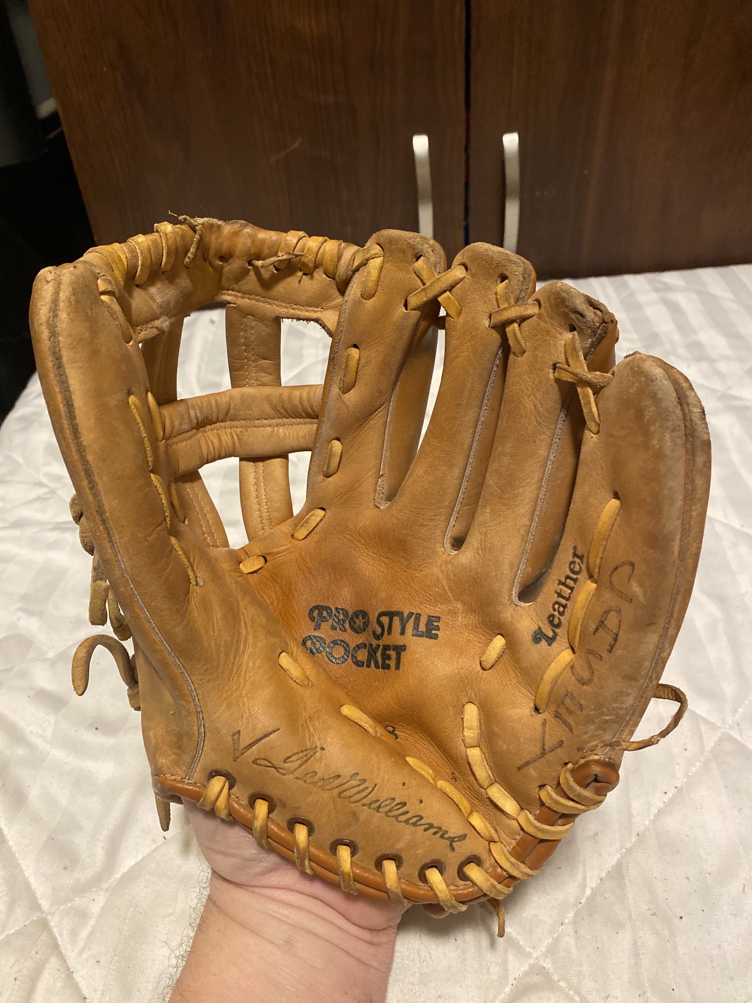 Vintage Sears Ted Williams 11” Baseball Glove | SidelineSwap