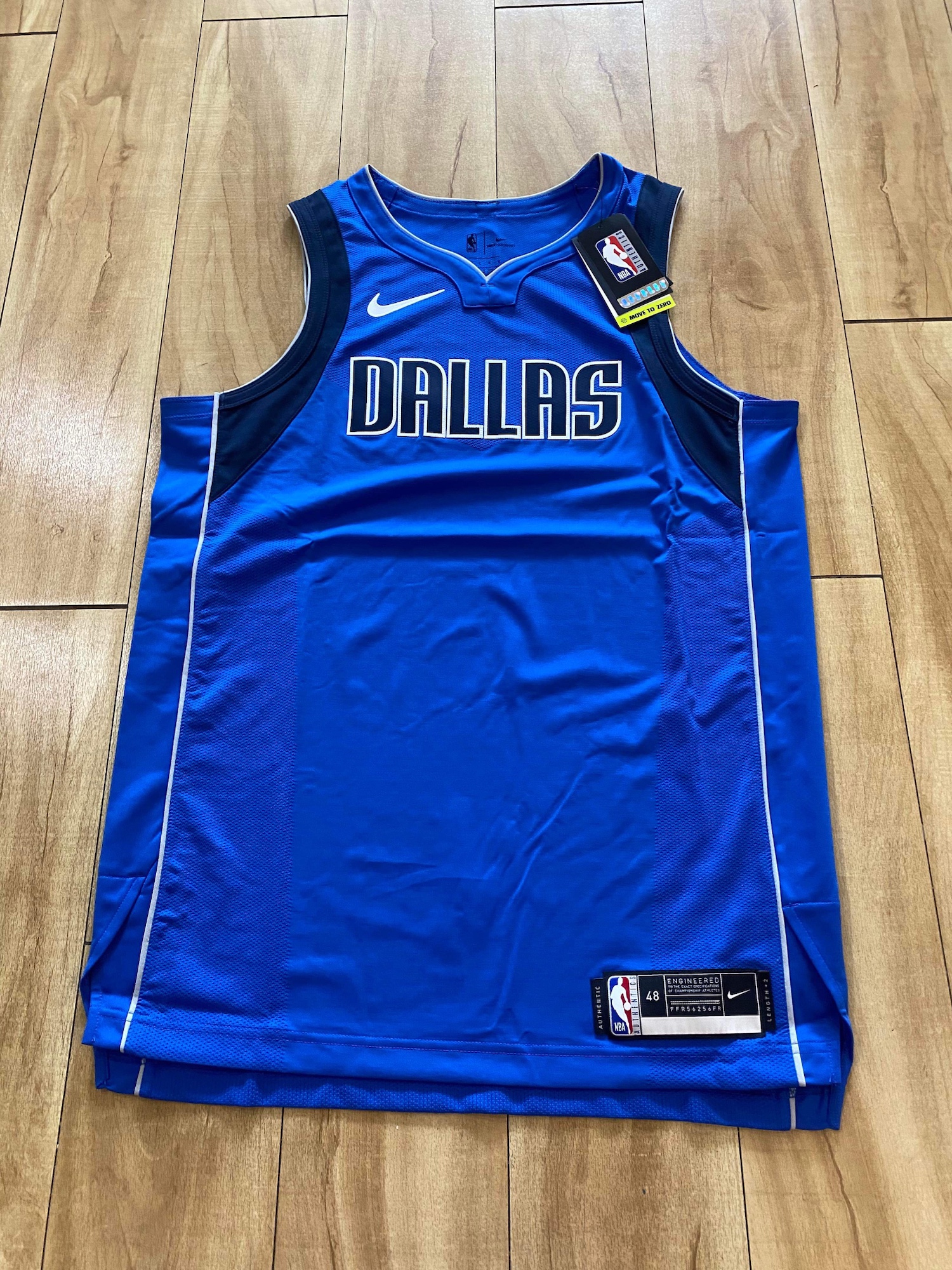 Dallas Mavericks NBA Nike Vapor Knit Replica Game Jersey Adult Large ...