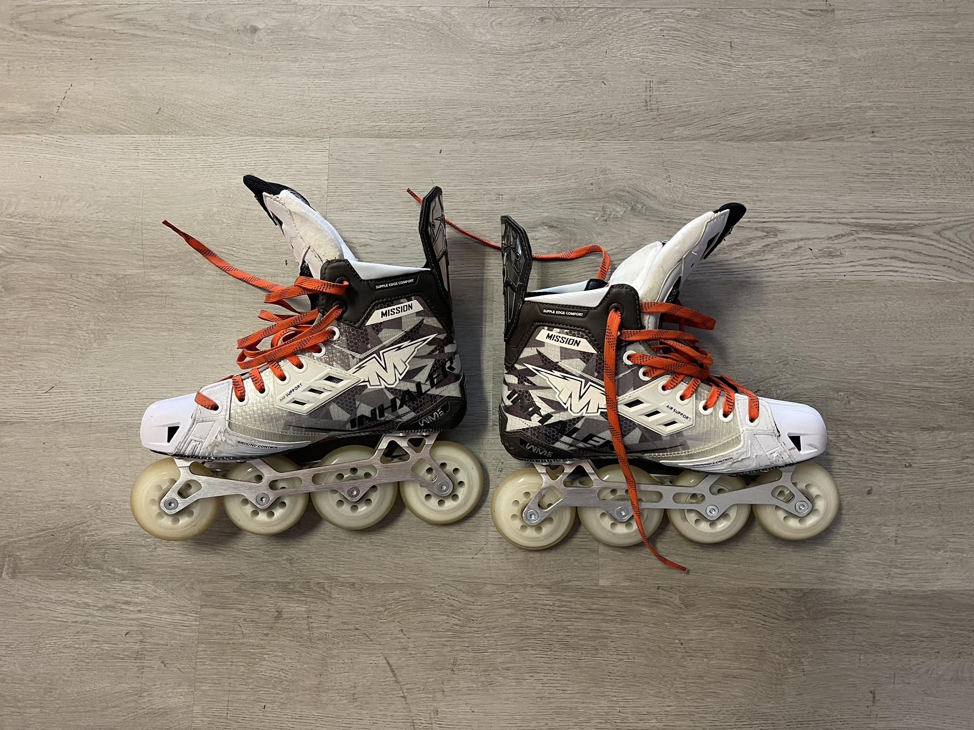 Used Mission Regular Width Size 8 Inhaler WM01 Inline Skates | SidelineSwap
