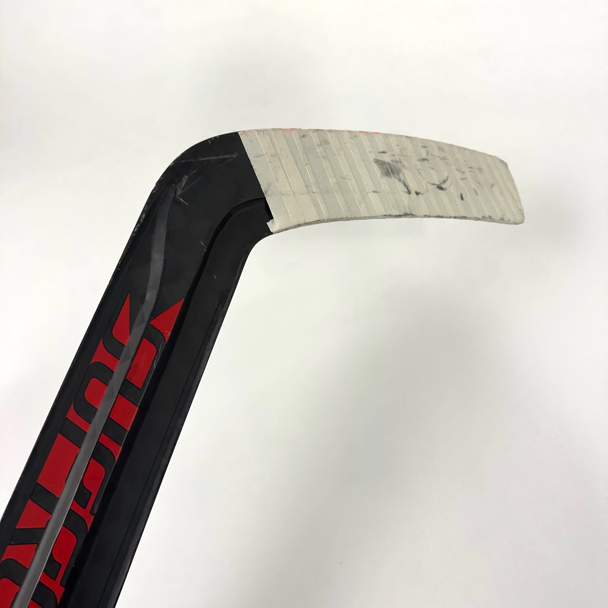 Damaged Black and Red Bauer Mach Goalie Stick - 25" paddle #G323-10 ...