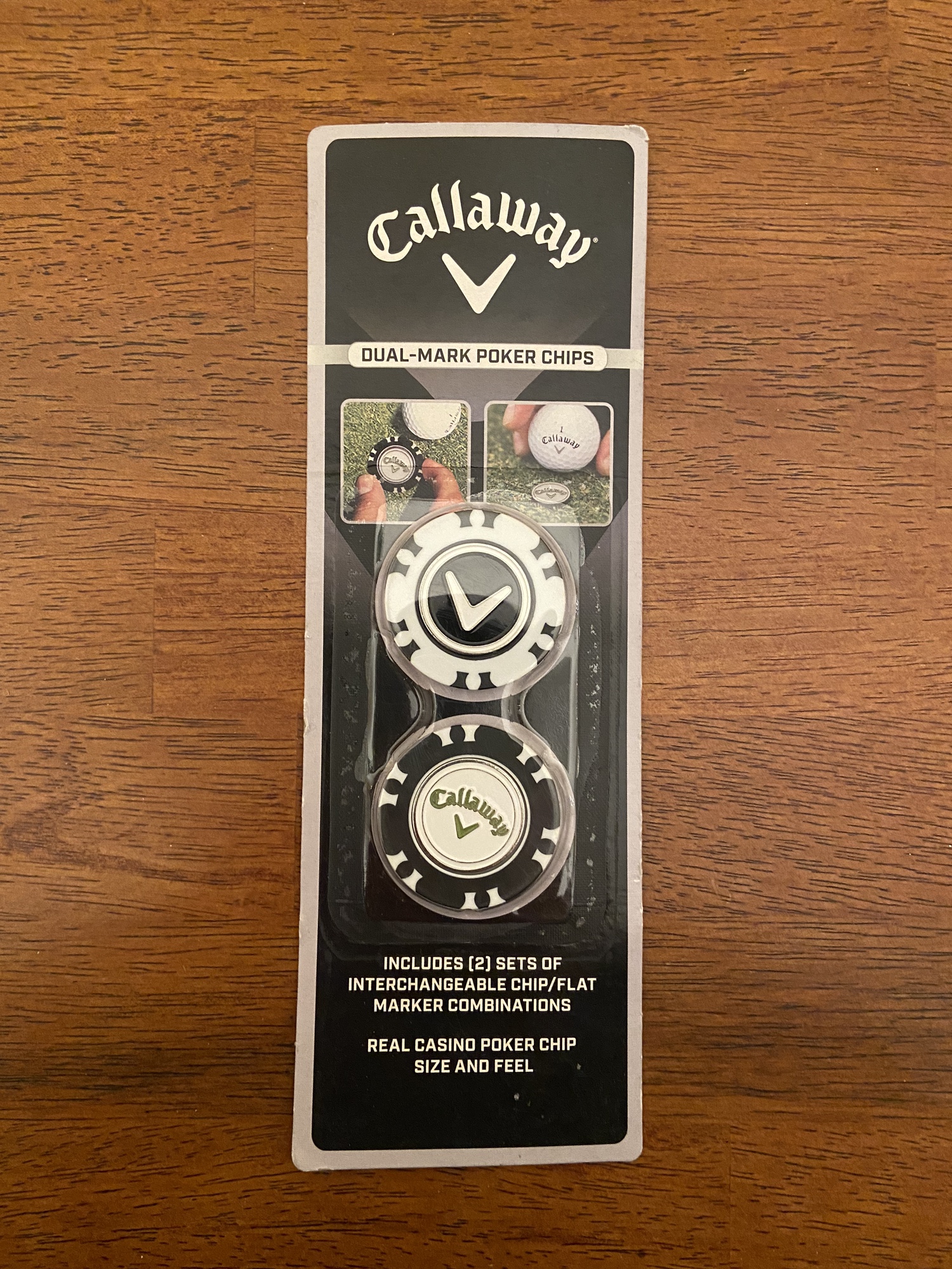 Callaway Dual-Mark Poker Chip Ball Markers | SidelineSwap