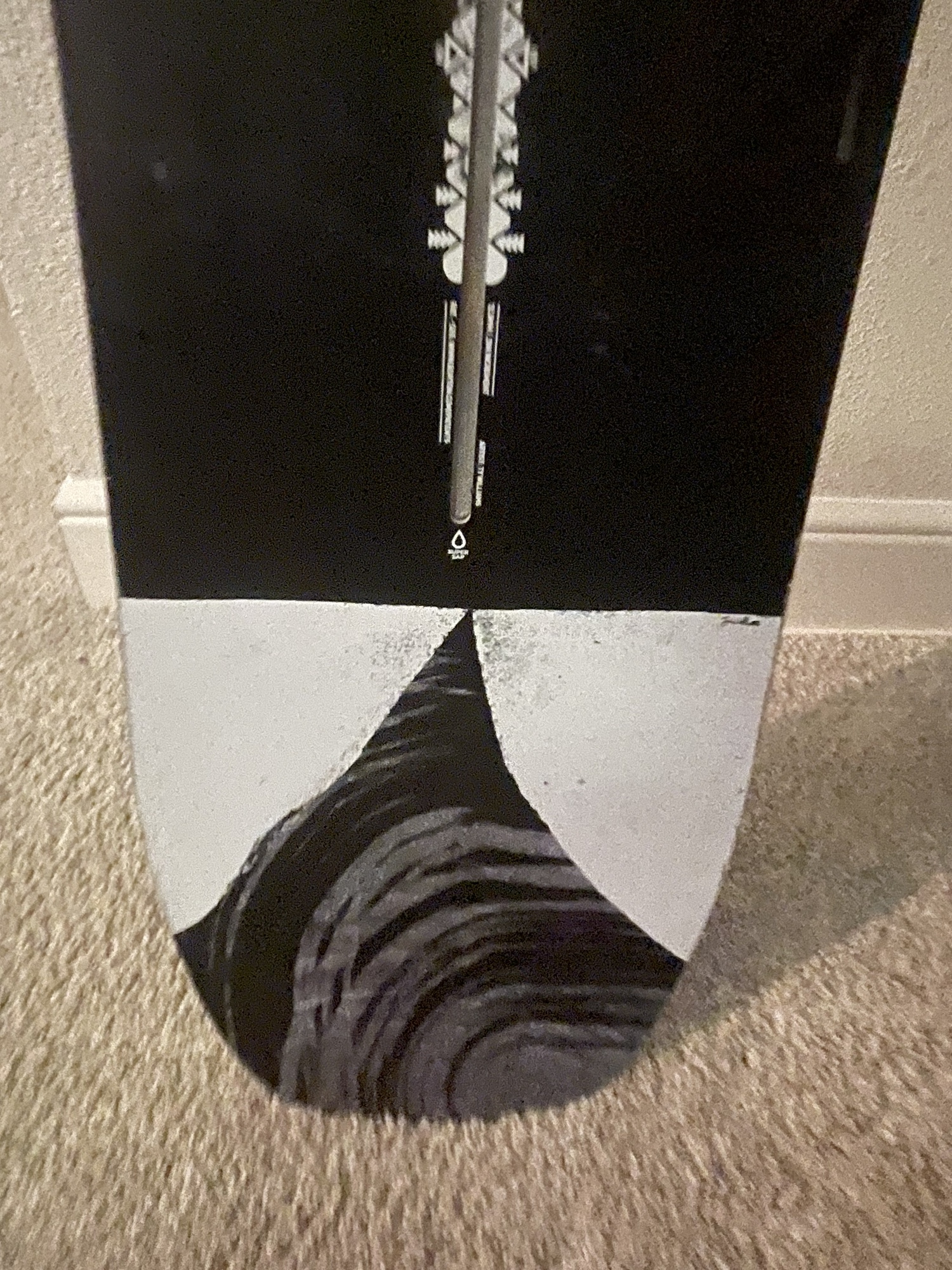 Used Men's Burton Snowboard All Mountain Without Bindings Directional ...