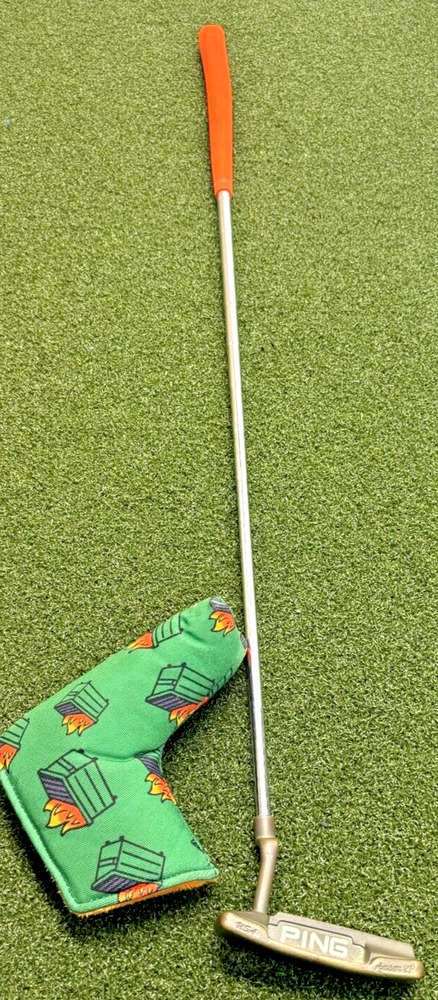 Ping Karsten Anser 2F Pixel Face Blade Putter 36" Steel Shaft Heel ...