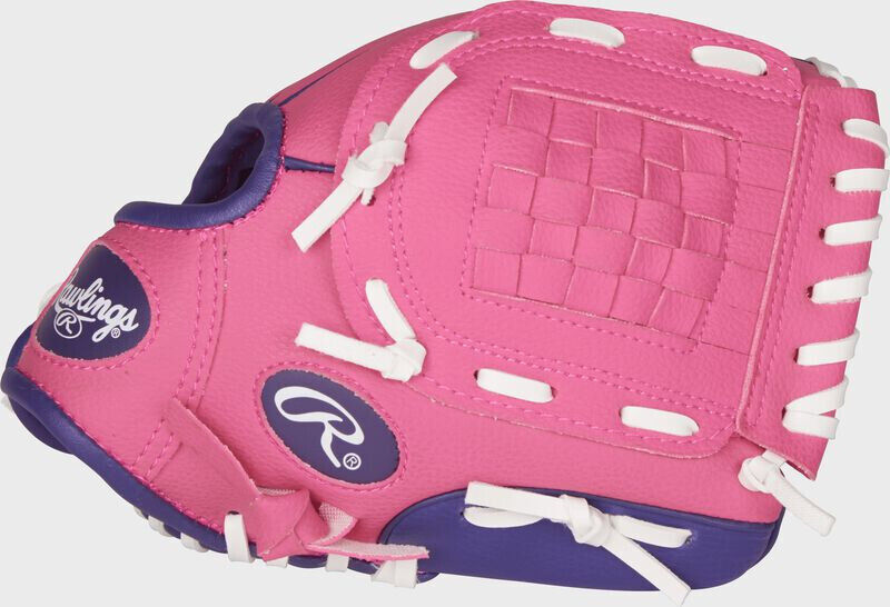 Rawlings MLB Players Series 9" Pink Youth glove with ball : Ages 3-5 ...