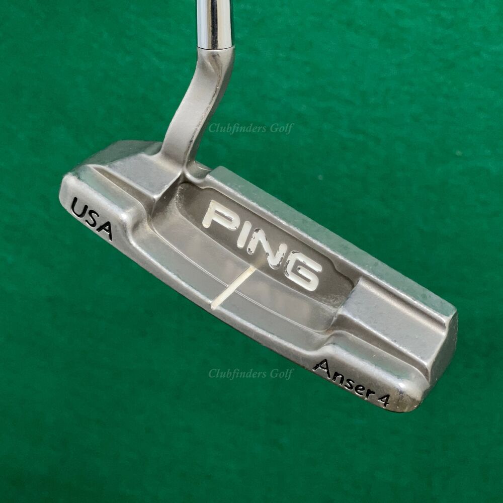 Ping i-Series Anser 4 Black Dot 34" Flow-Neck Blade Putter Golf Club ...