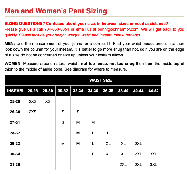 Bohn Body Armor All-Season Armored Motorcycle Riding Pants, Medium ...