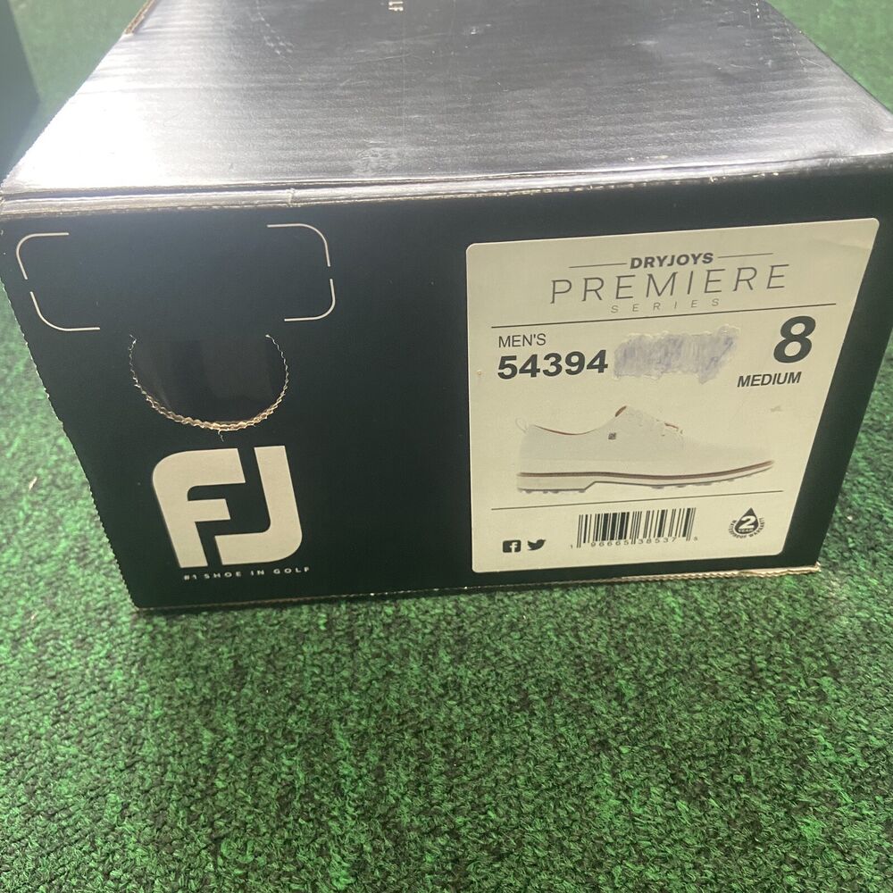 New In Box 2024 Footjoy Premiere Field LX Series Golf Shoes 54394 White ...