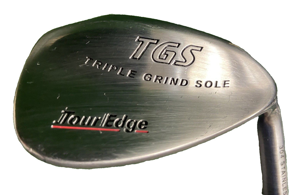 Tour Edge 56 Degree TGS Sand Wedge Triple Grind Sole RH Stiff Steel 35. ...