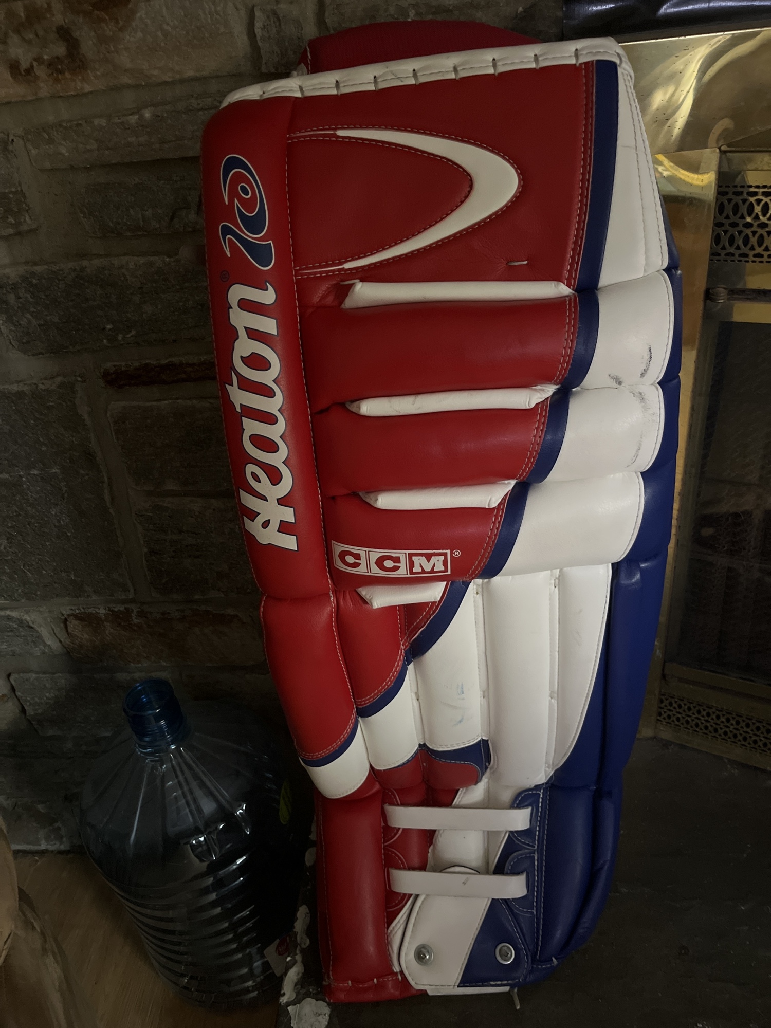 Used 34" CCM Heaton 10 Goalie Leg Pads - Great Condition | SidelineSwap