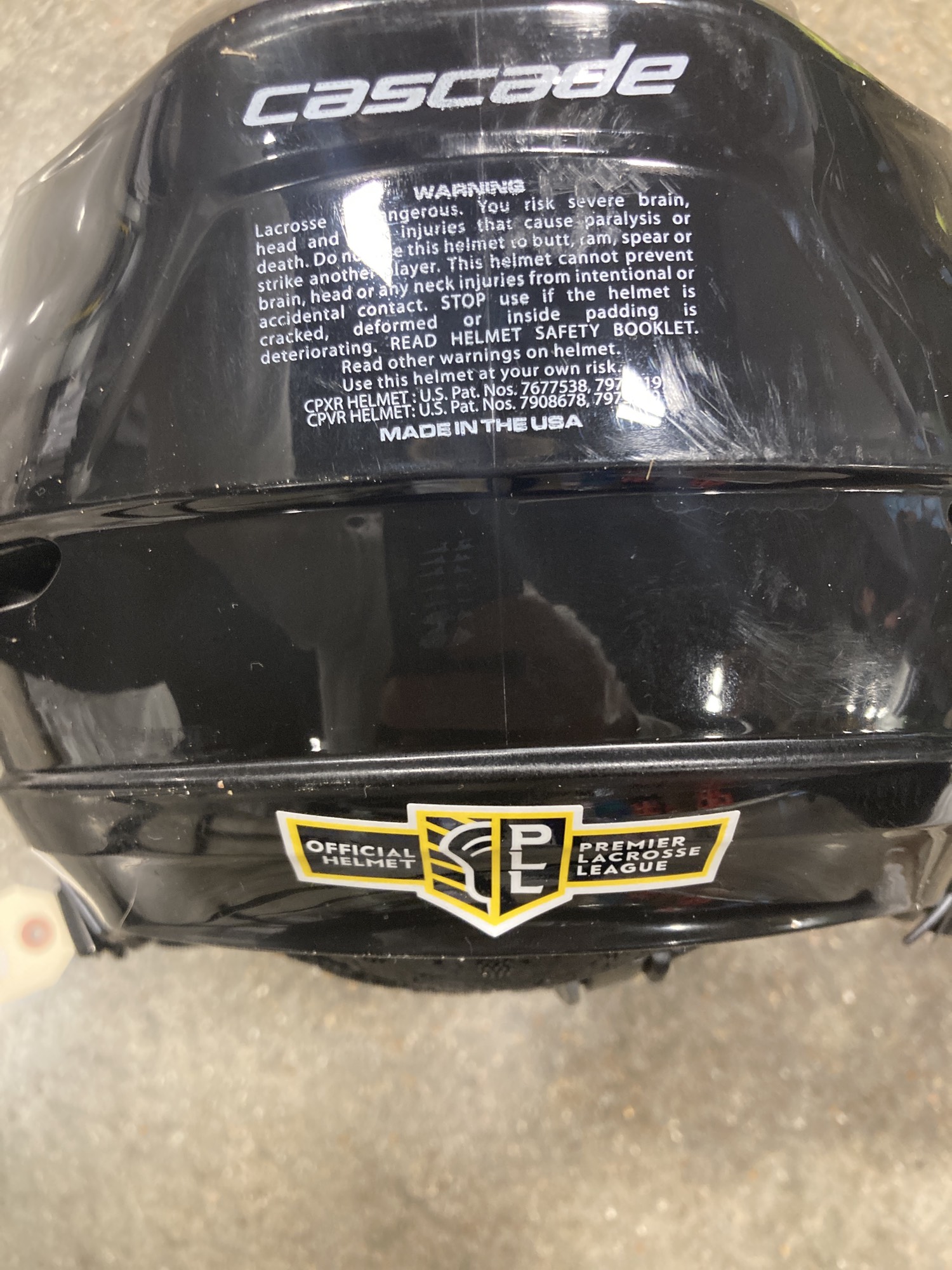 New Black Cascade CPV-R MD/LG Helmet | SidelineSwap