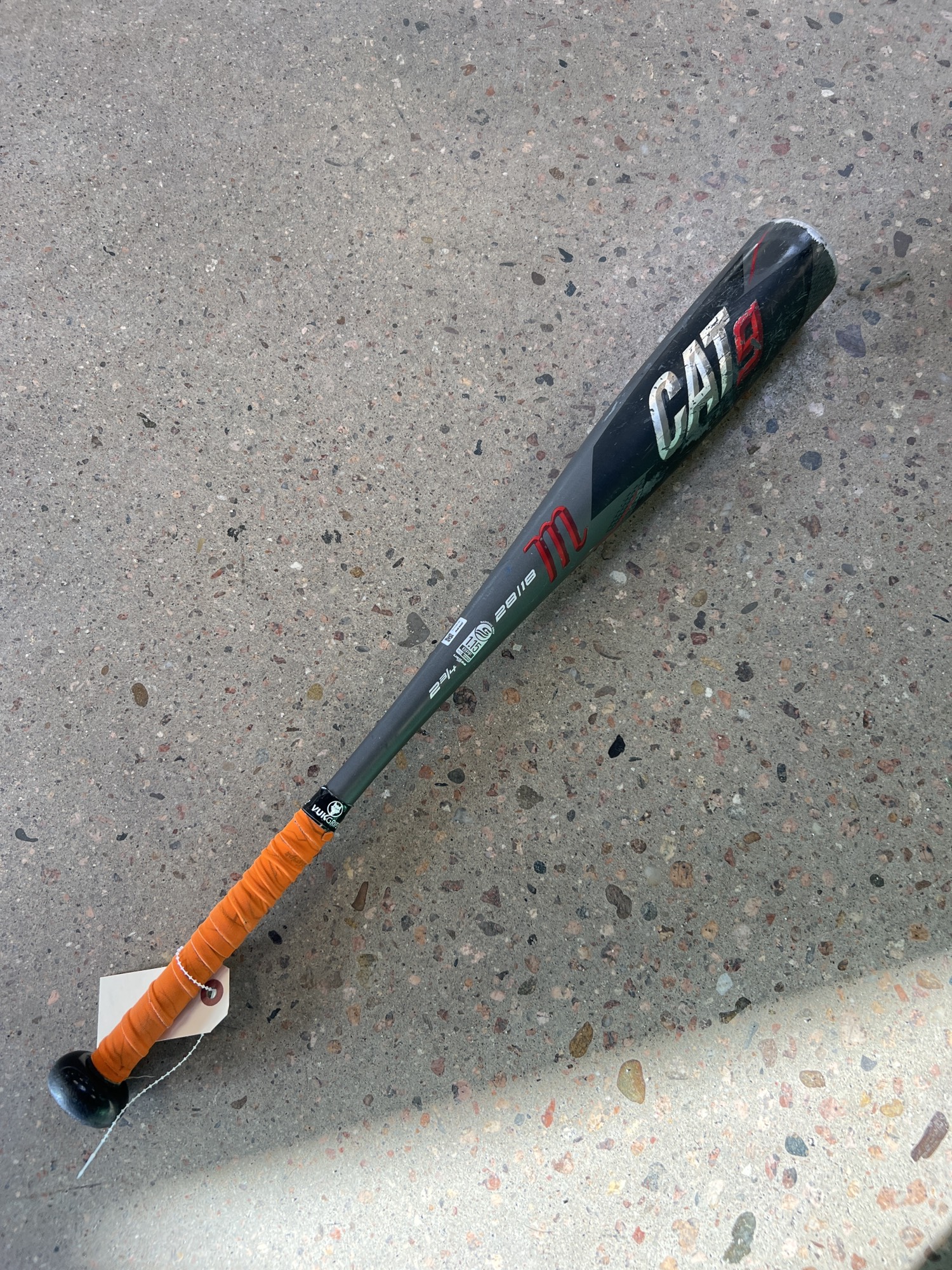 Used Cat 9 USSSA Certified 2021 Alloy Bat -10 18OZ 28" | SidelineSwap
