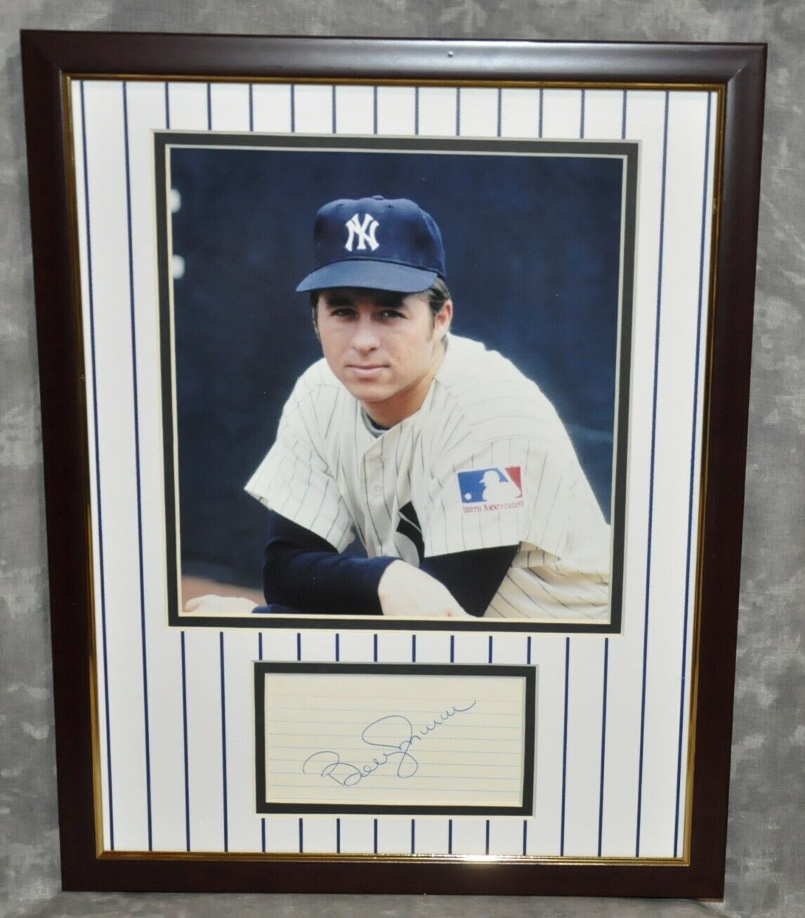 Bobby, Murcer Autographed Matted Framed With JSA Certificate ...