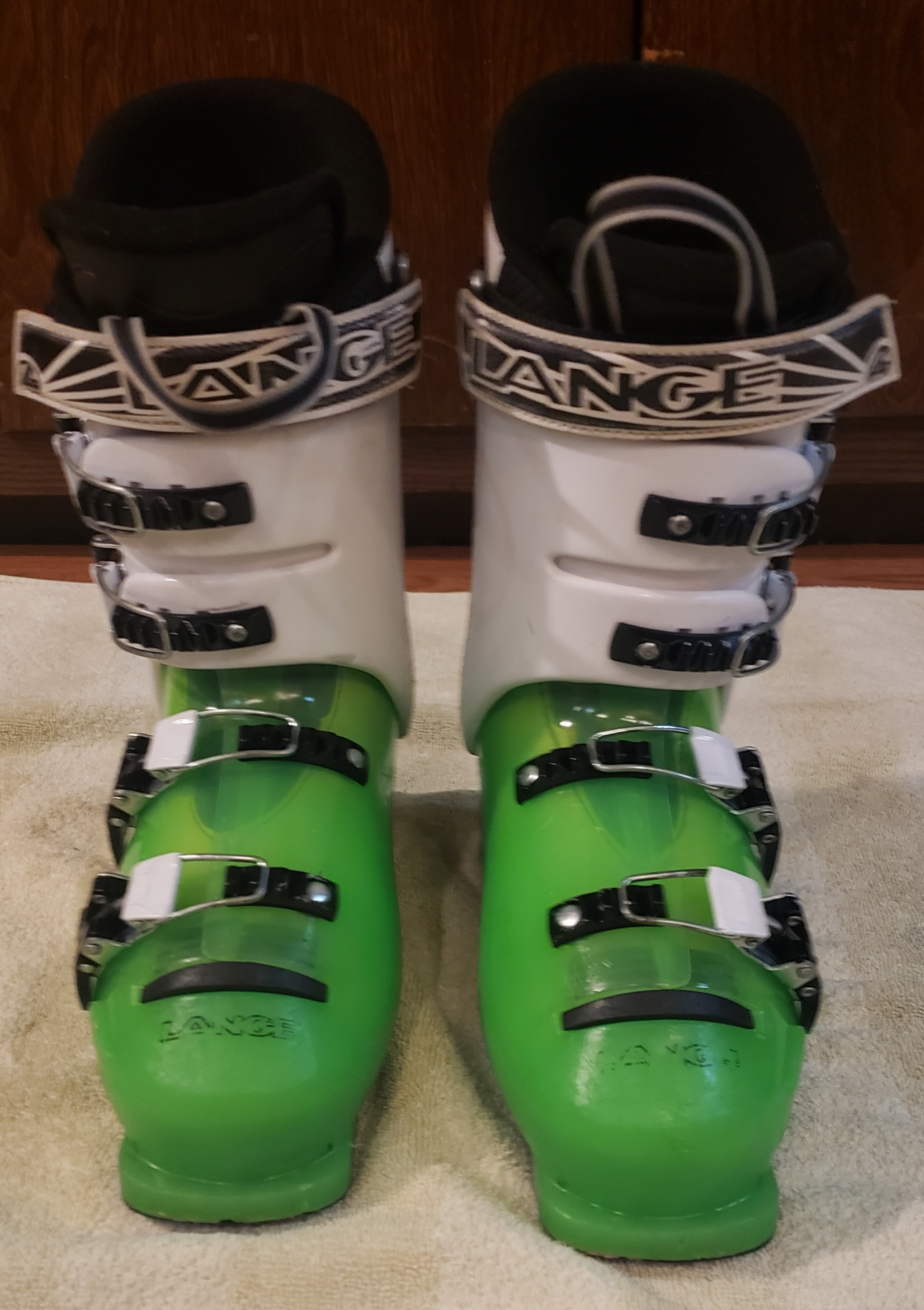 JUNIOR/KIDS 23.5 LANGE RX SKI Boots (BOYS YOUTH 5) USED WASHED & CLEAN ...