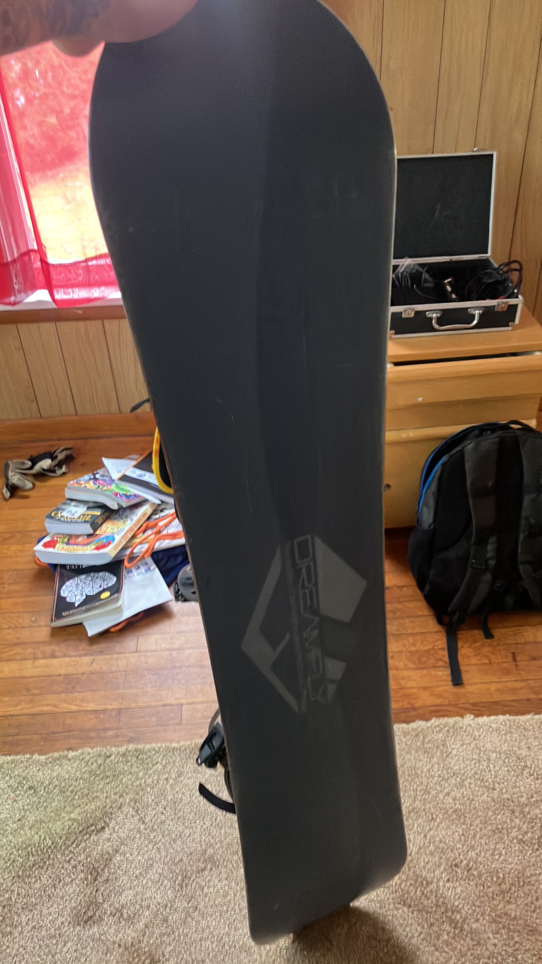 Used Unisex Burton Snowboard All Mountain Without Bindings Medium Flex ...