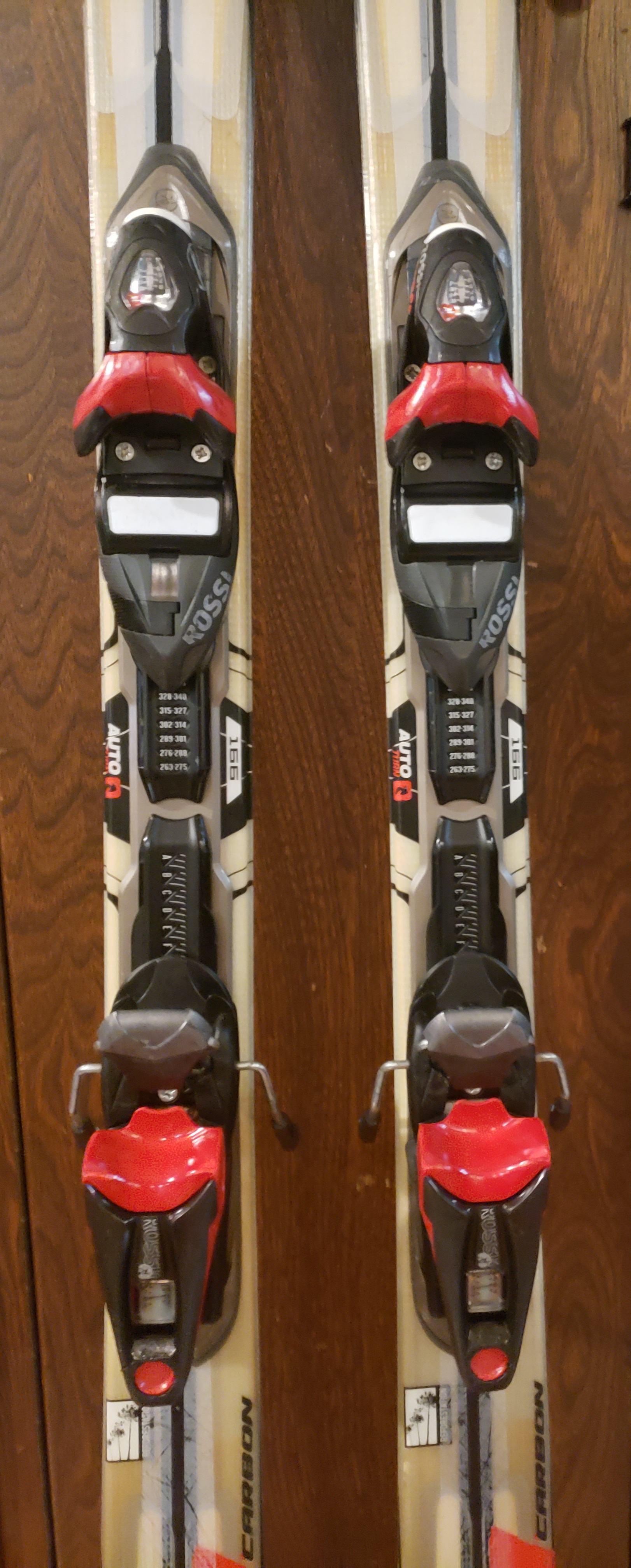 166cm ROSSIGNOL E74 EXPERIENCE SKIS w/ROSSIGNOL 3-10 DIN BINDINGS*USED ...