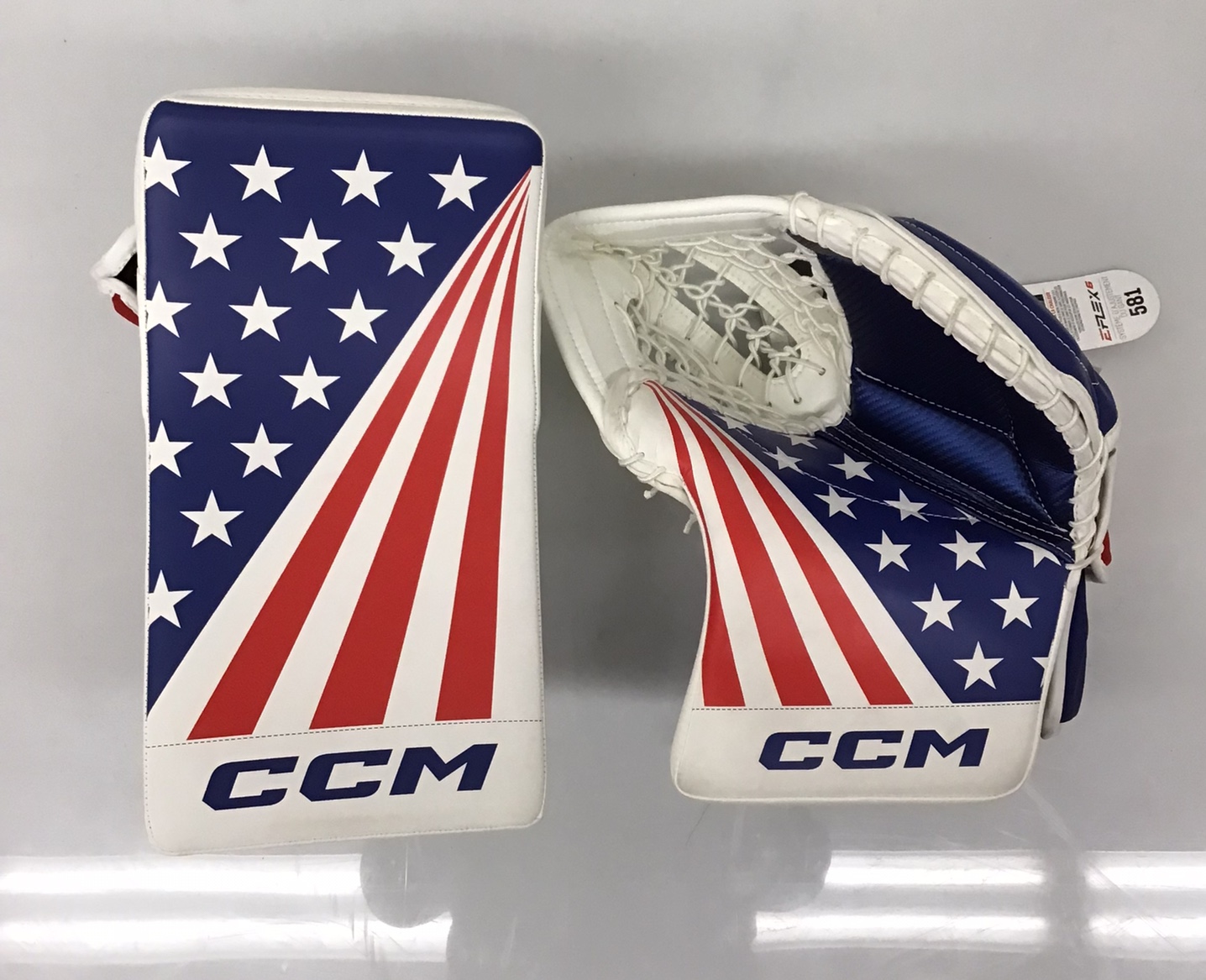 Custom CCM All-Out USA Eflex6 Goalie Full Set | SidelineSwap