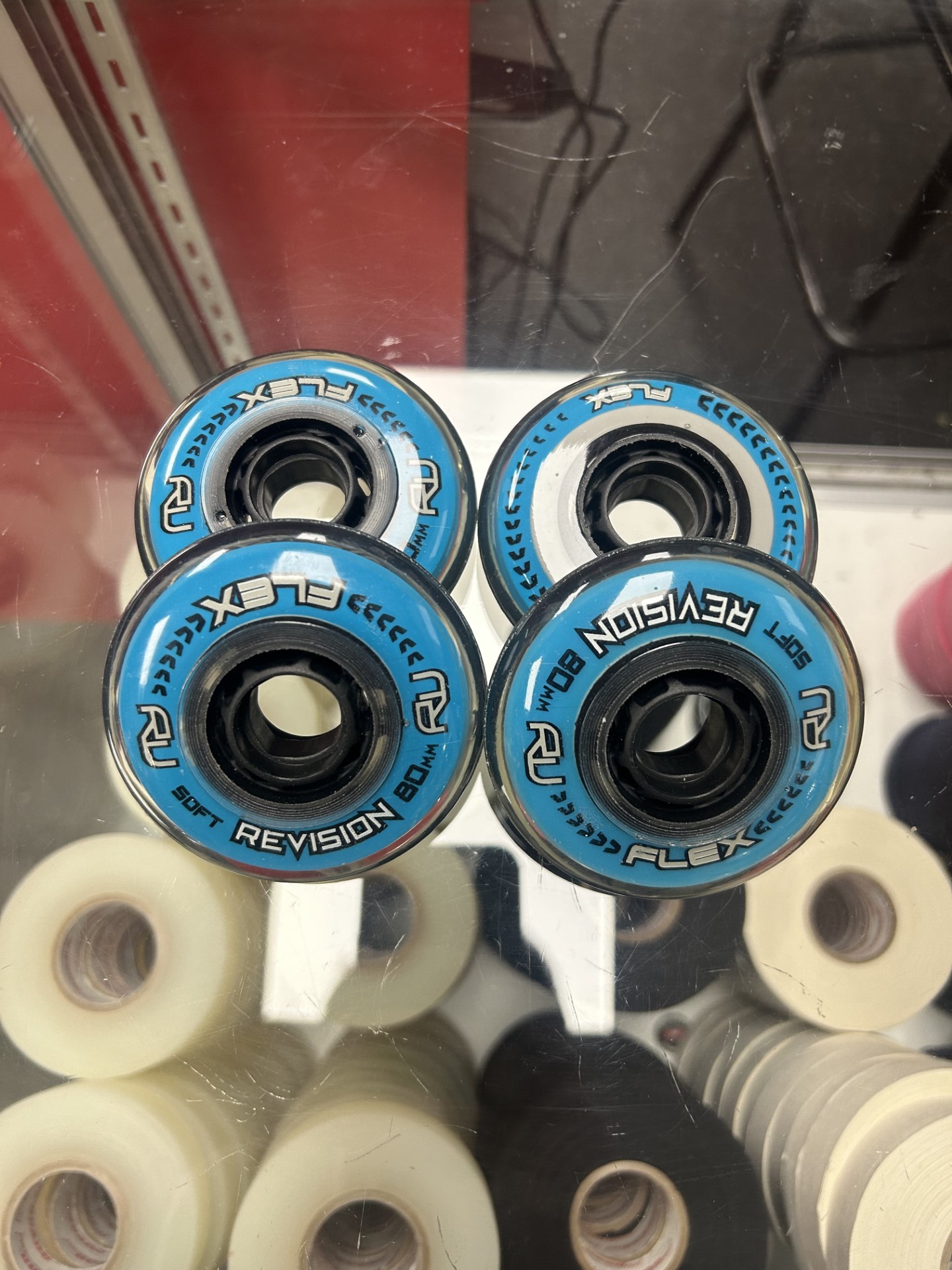 Revision Flex 80mm Soft Indoor Wheels 4-Pack | SidelineSwap