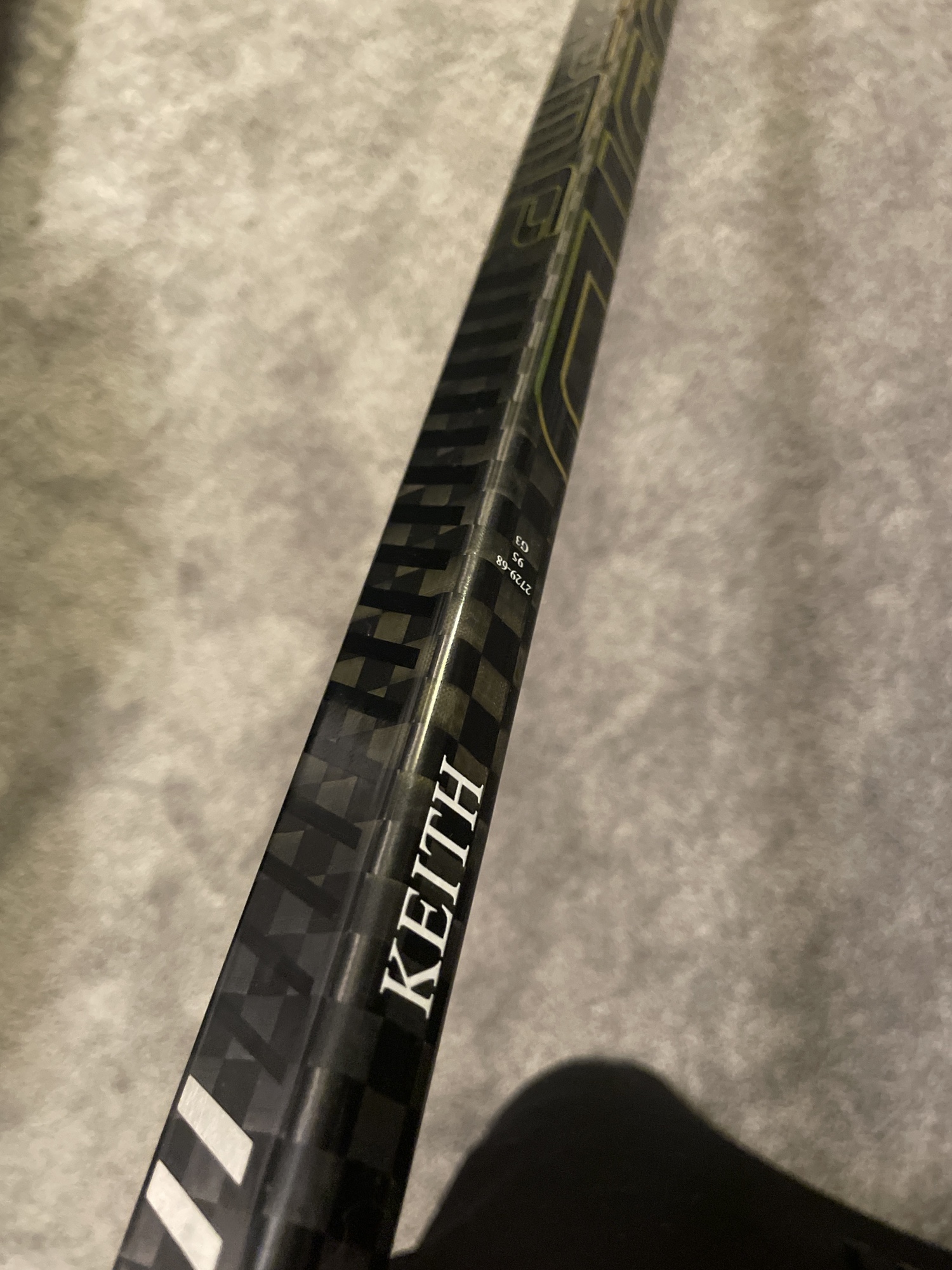 Bauer supreme 2s pro hockey stick G3 ( Duncan Keith) 95 flex custom ...