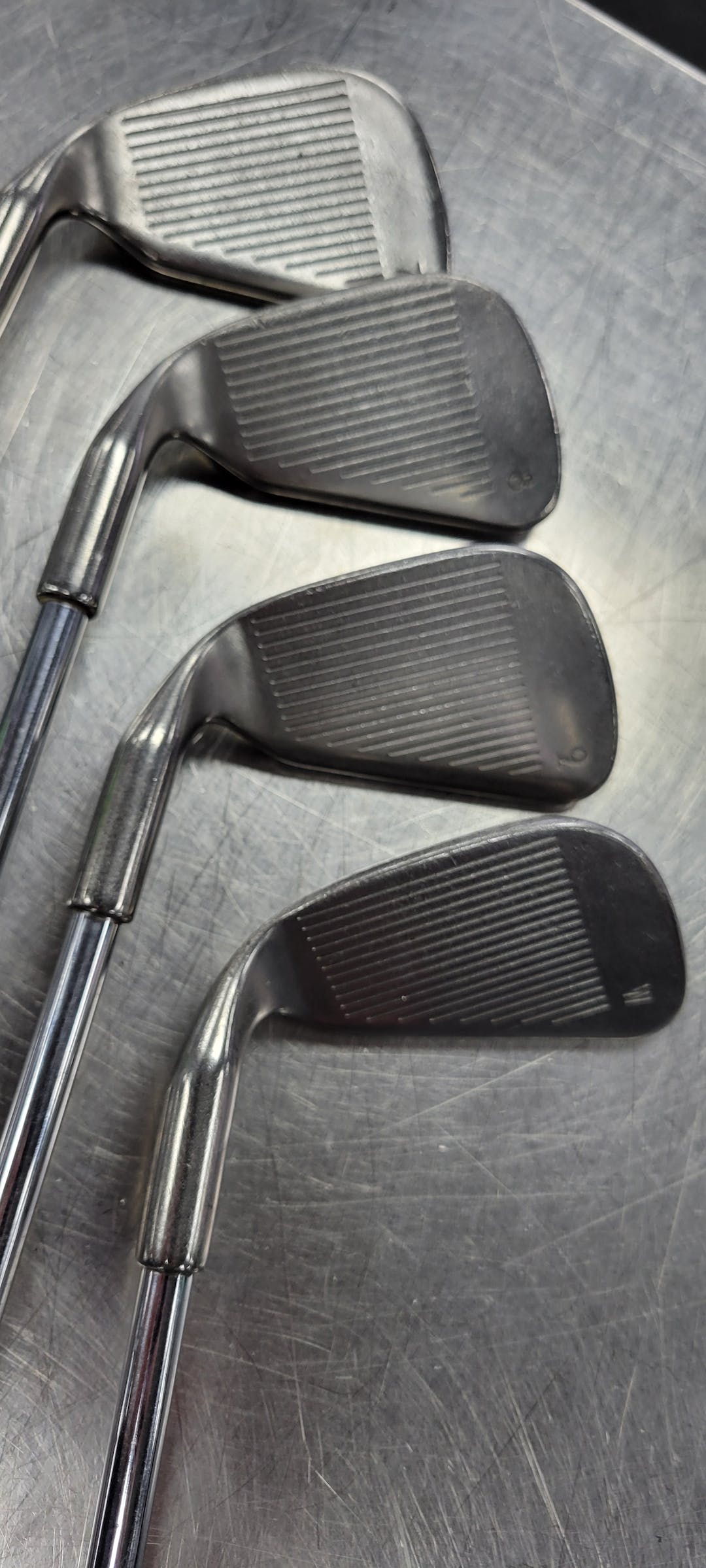 Used Ping Eye 2 Black 3i-pw Regular Flex Steel Shaft Iron Sets ...