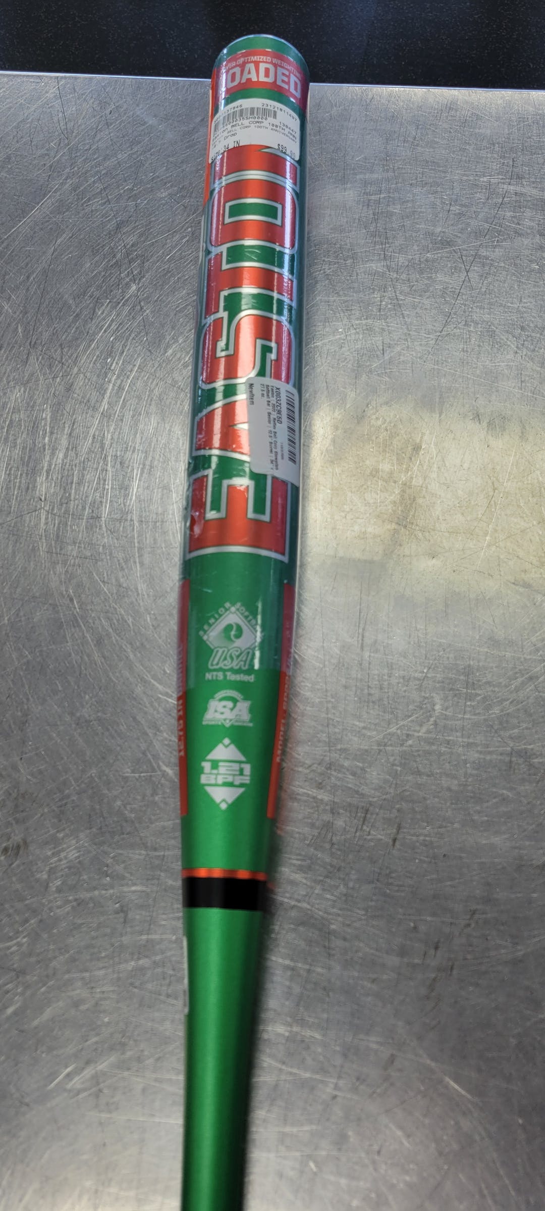 New Easton Bell Corp 100th Anniversary 34" -6.5 Drop Slowpitch Bats ...