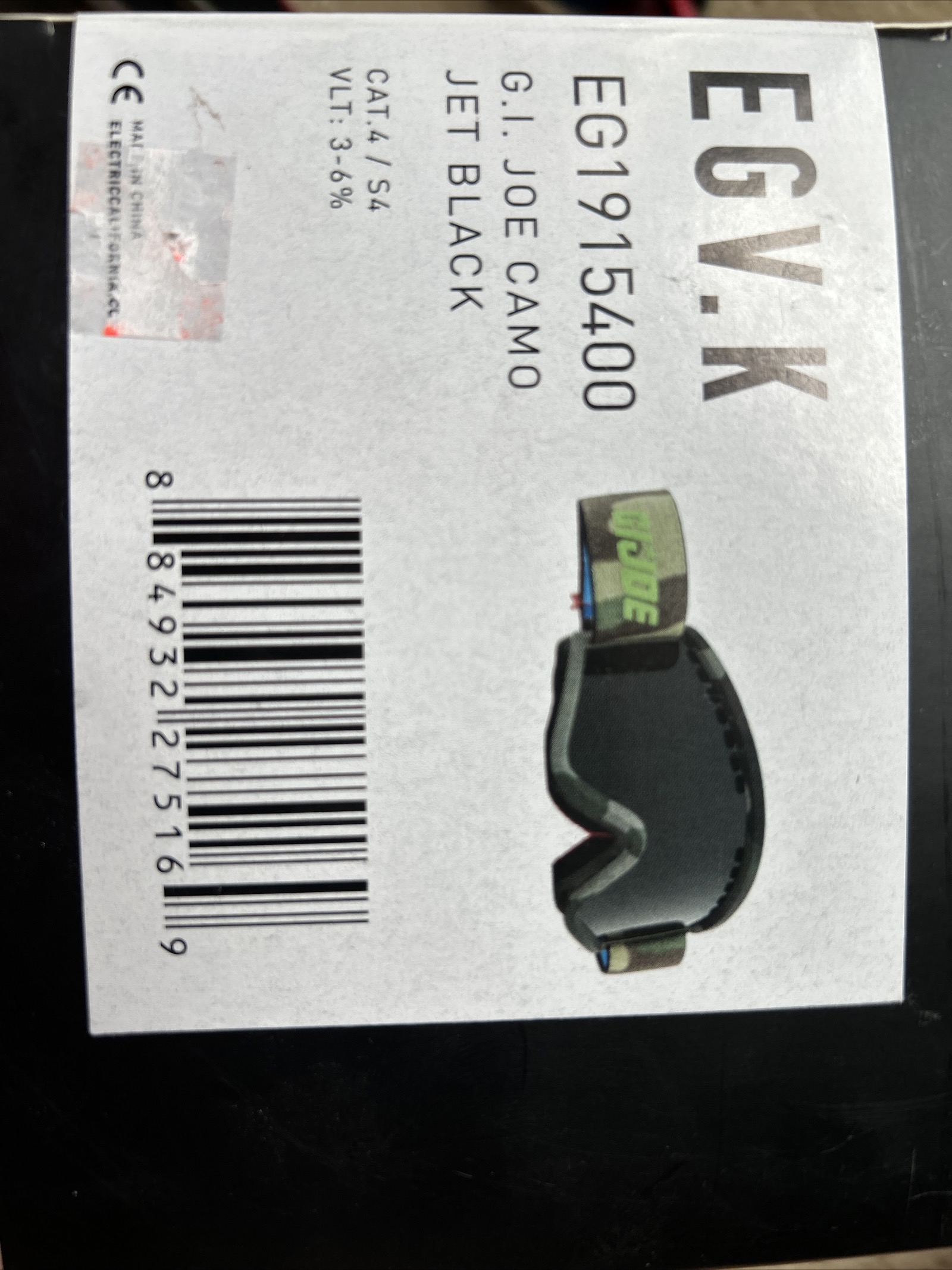 Electric EG2 Snow Goggles G I Joe Camo - Jet Black + Light Green Lens Medium | SidelineSwap