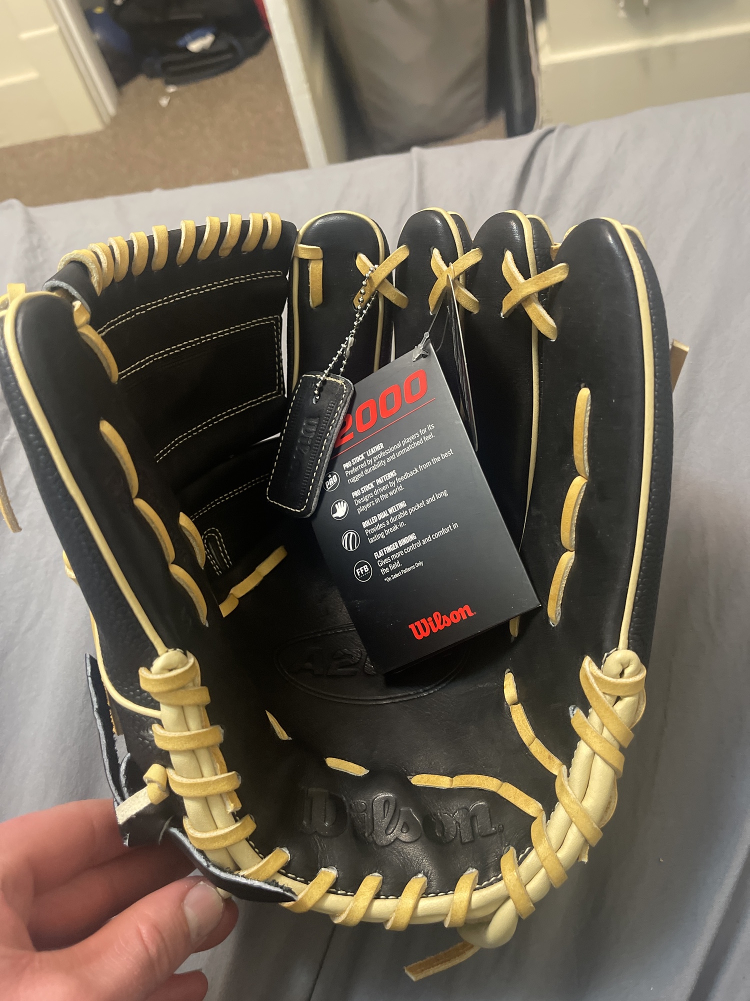 Pitcher's 12" A2000 B2 Baseball Glove Superskin Pro Stock | SidelineSwap