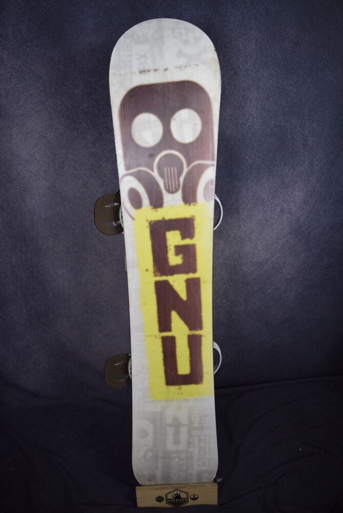GNU CARBON HIGH BEAM SERIES SNOWBOARD SIZE 160 CM WITH BURTON LARGE ...