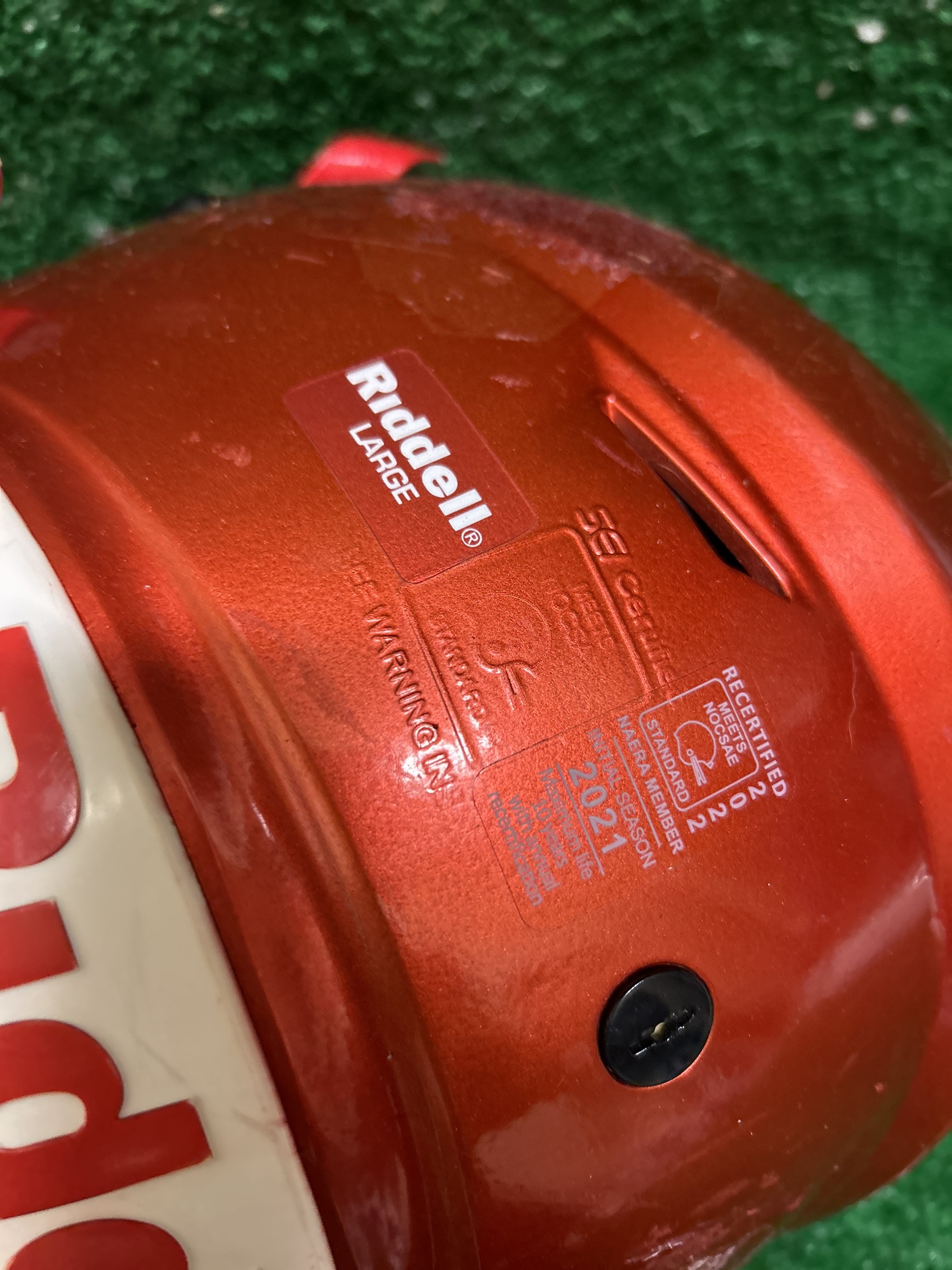 Adult Large - Riddell Speedflex Football Helmet - Candy Red | SidelineSwap