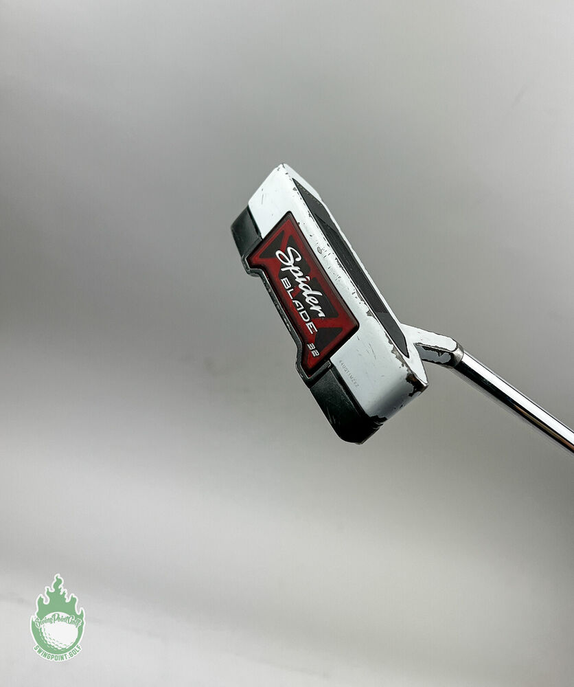Used Right Handed TaylorMade Spider Blade 32 38" Putter Steel Golf Club ...