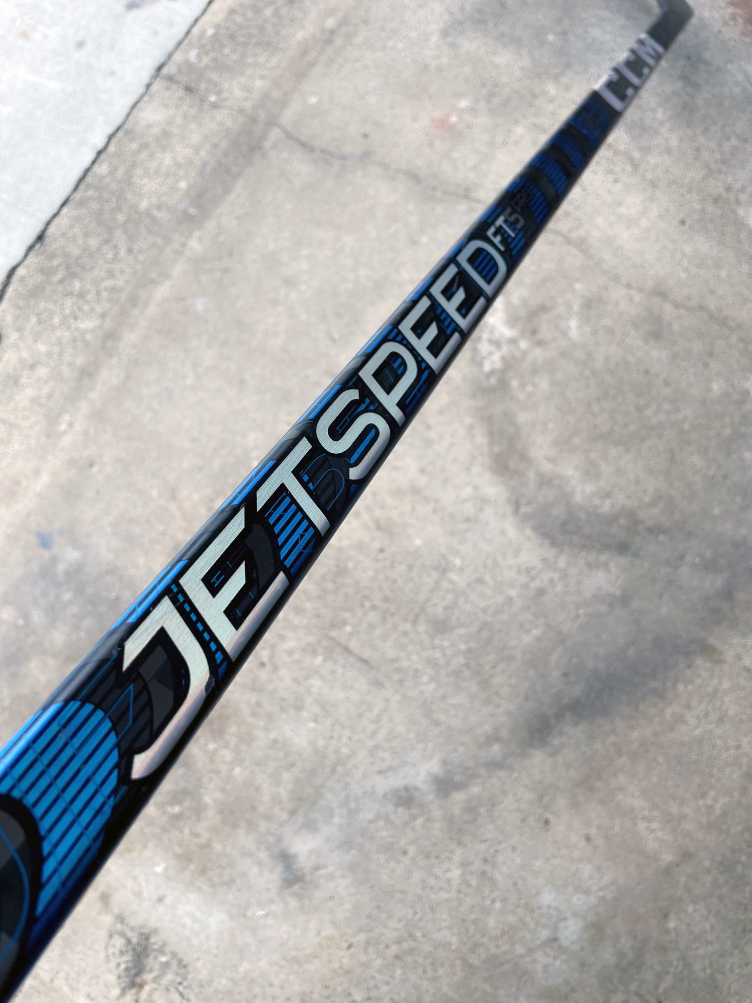 Senior CCM FT5 Jetspeed PRO Senior Right P29 75 flex Used Blue Pro ...