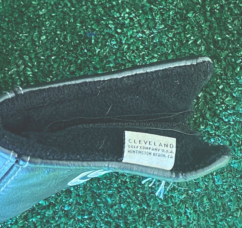 Cleveland Golf Blade Putter Headcover With Fastener Good Overall ...