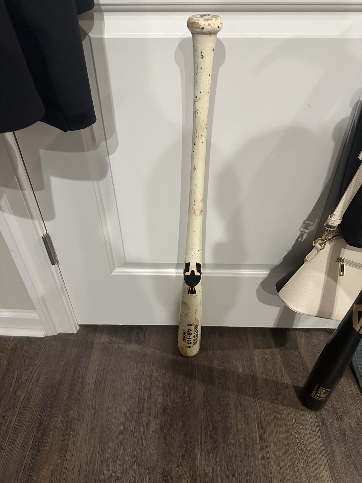 Army of nine Wooden Baseball Bat 33/30 | SidelineSwap