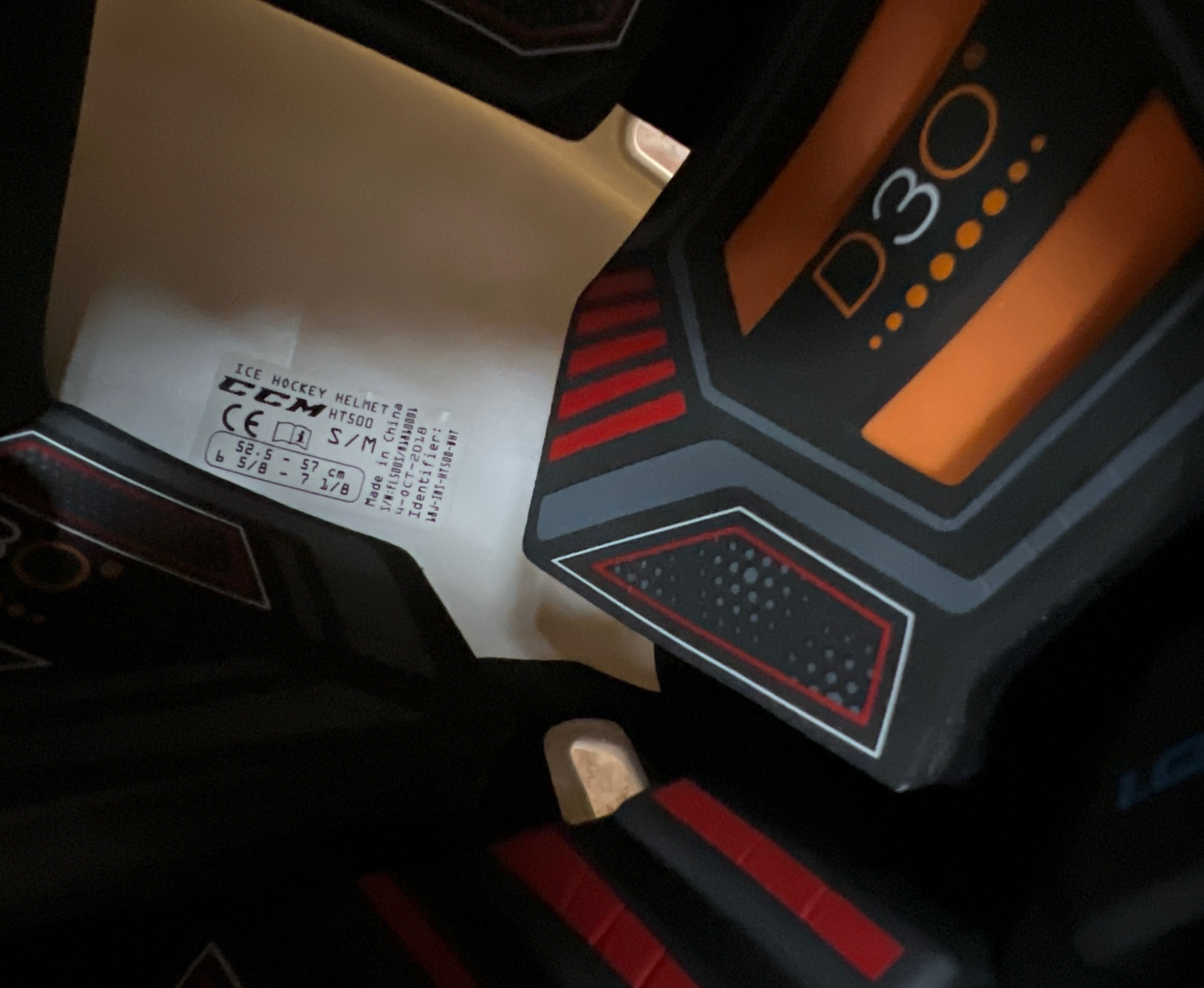 Used Small/Medium White CCM FL500 Helmet | SidelineSwap