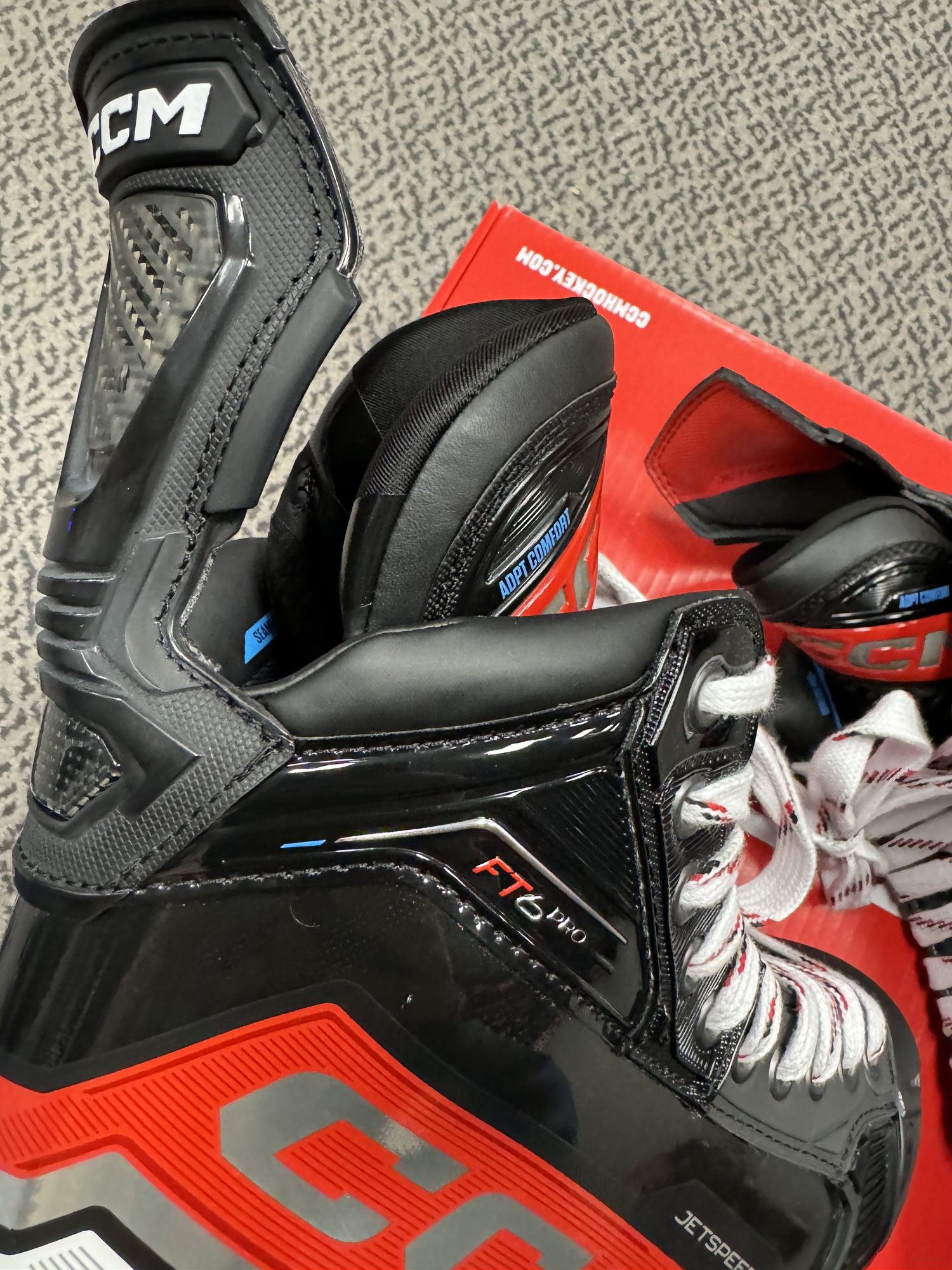 CCM Jetspeed FT6 Pro size 8.5 Wide width skates | SidelineSwap