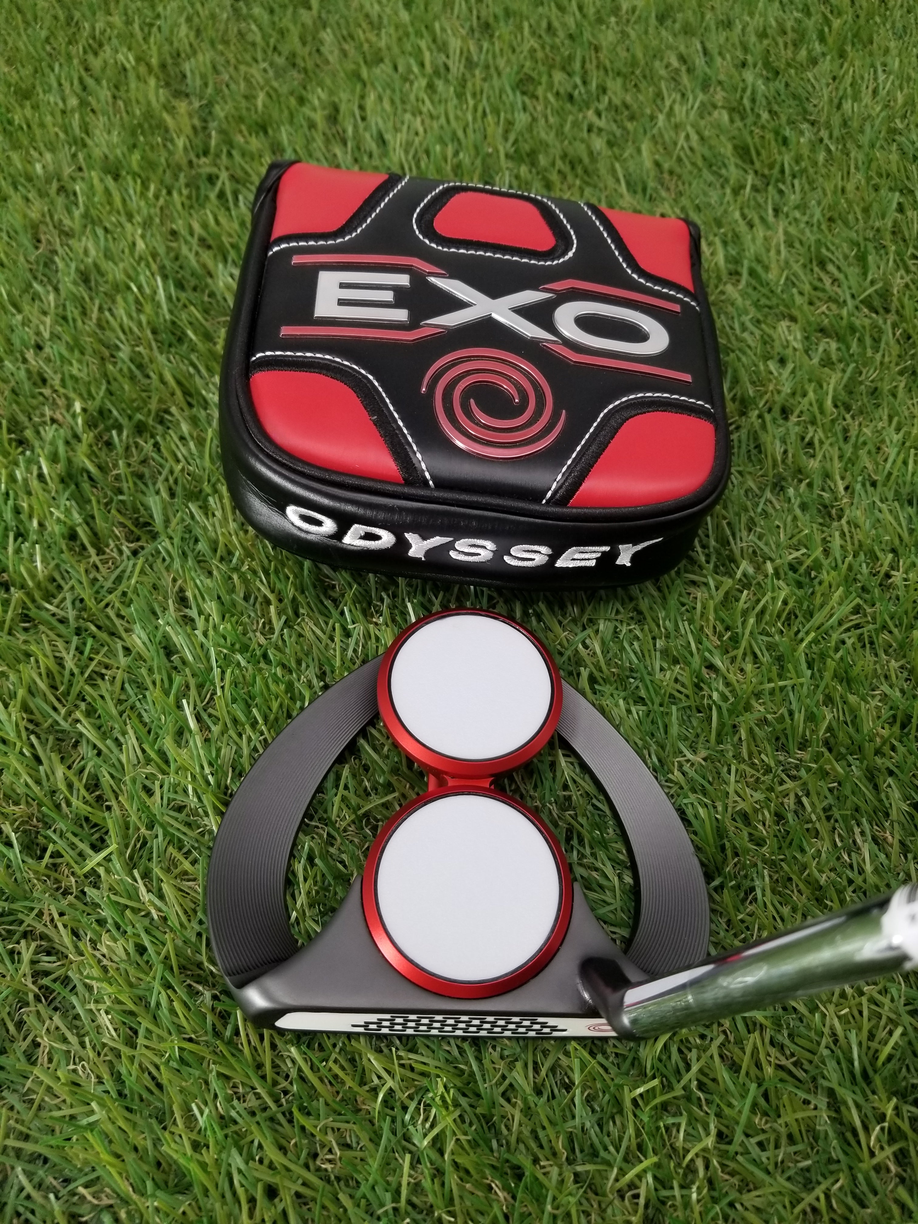 ODYSSEY EXO TWO BALL STROKE LAB PUTTER 33.5" +HC VERYGOOD | SidelineSwap