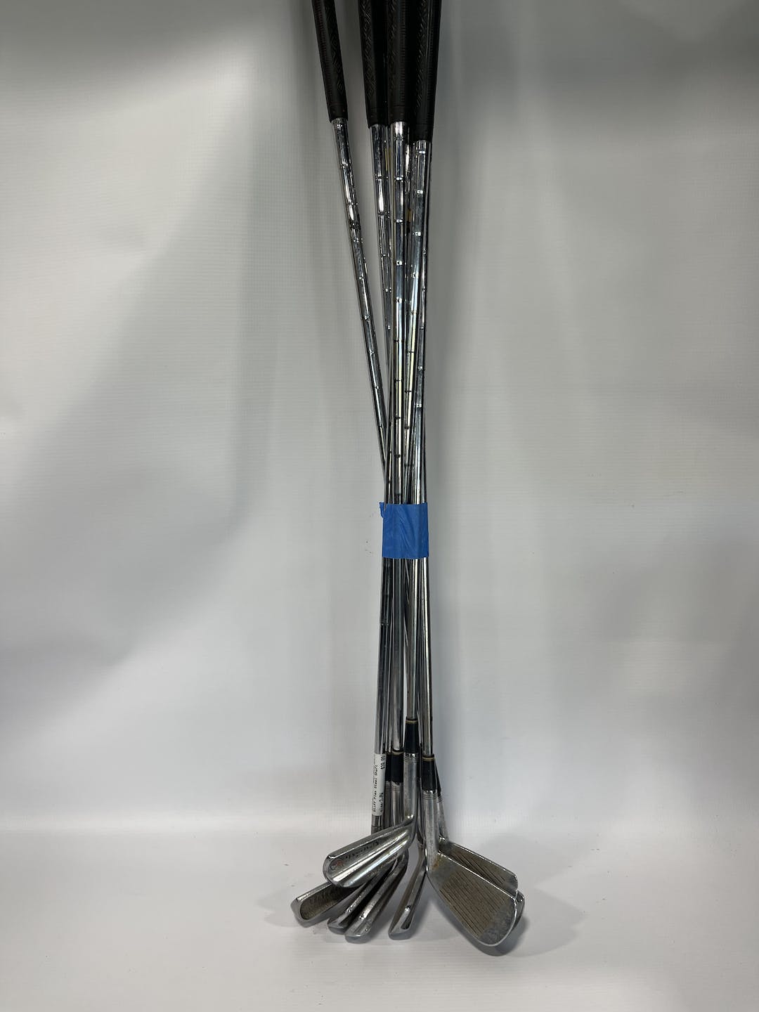 Used Spalding Bruce Devlin 2i-pw Stiff Flex Steel Shaft Iron Sets ...